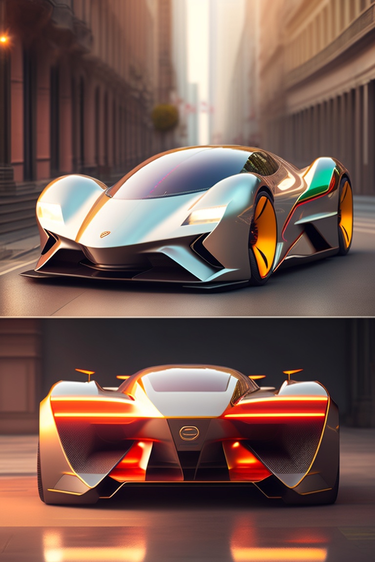 Lexica - Futuristic, car