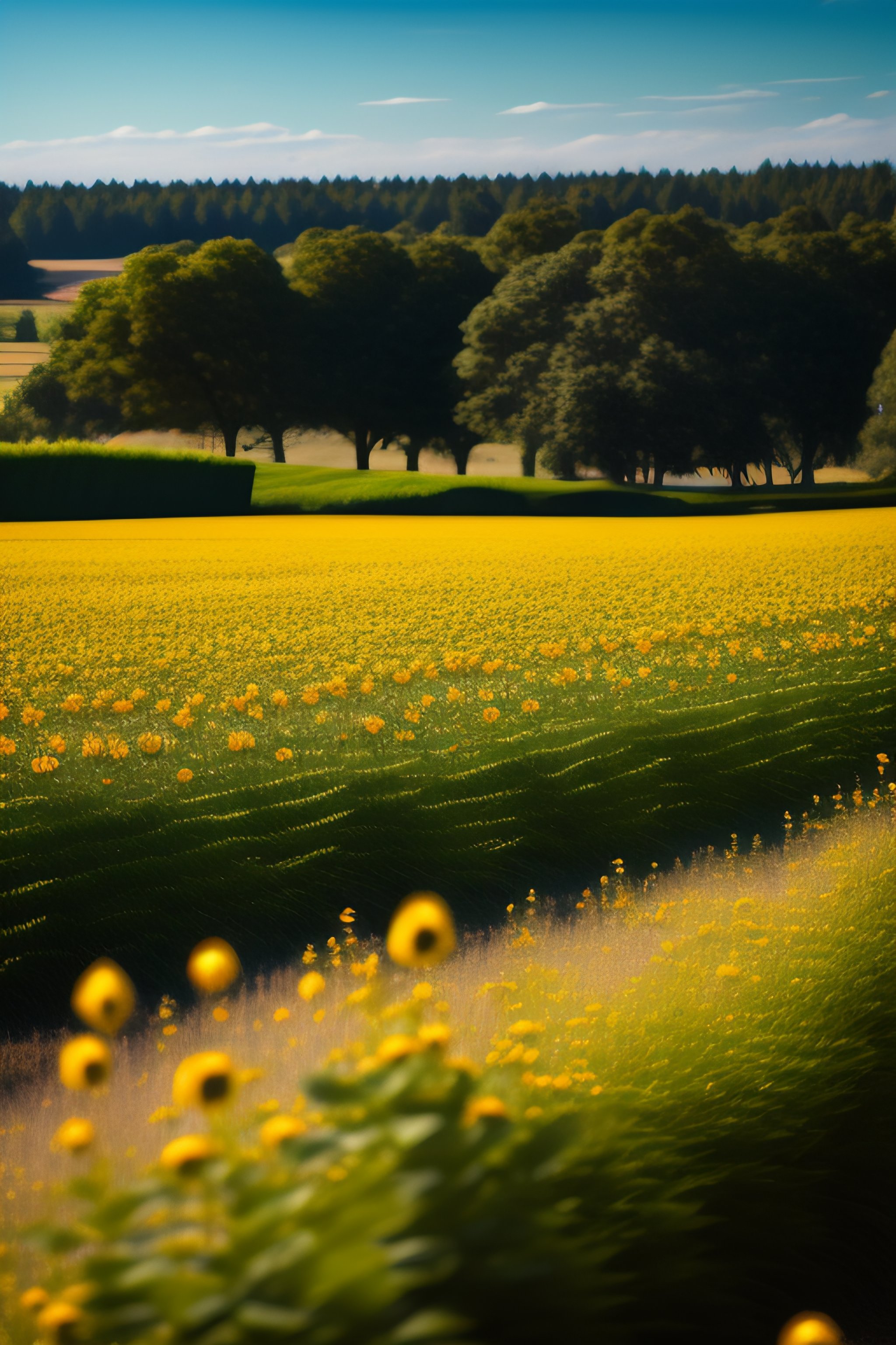 Lexica - A field of black roses