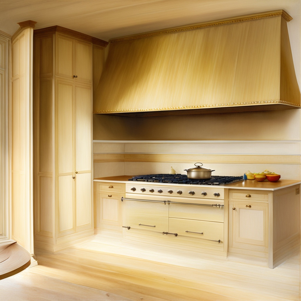 Lexica - Neutral tones, Rustic kitchen very plain just a wall and floor ...