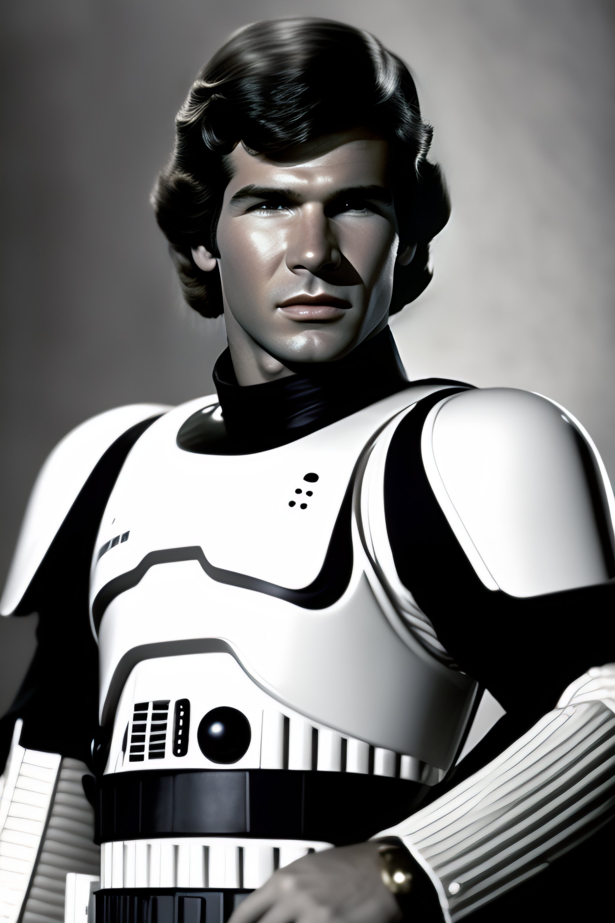 Lexica - Young Harrison Ford in a stormtrooper costume