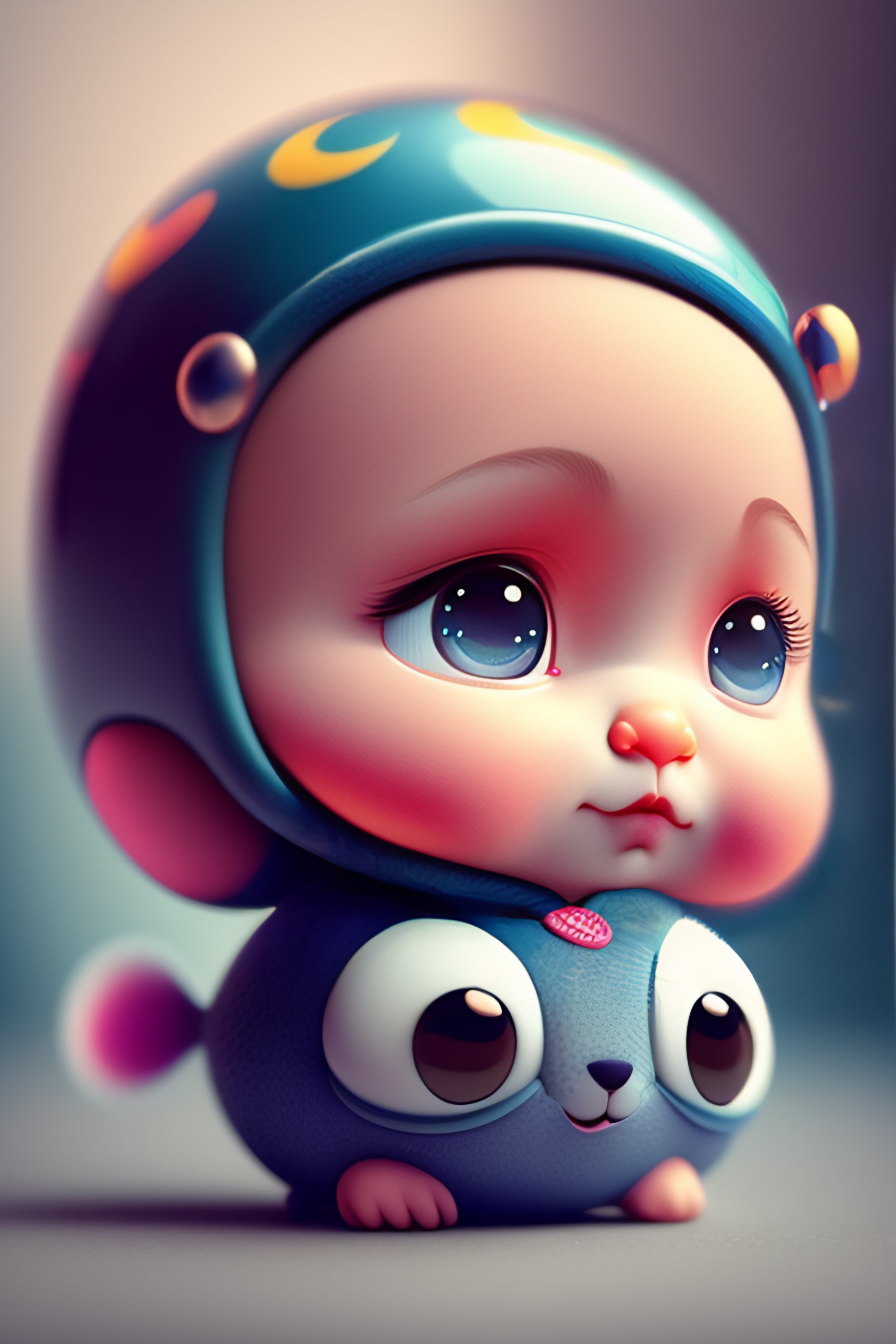 Lexica - Cute and adorable cartoon, it foto montaje , baby, juguetes ...