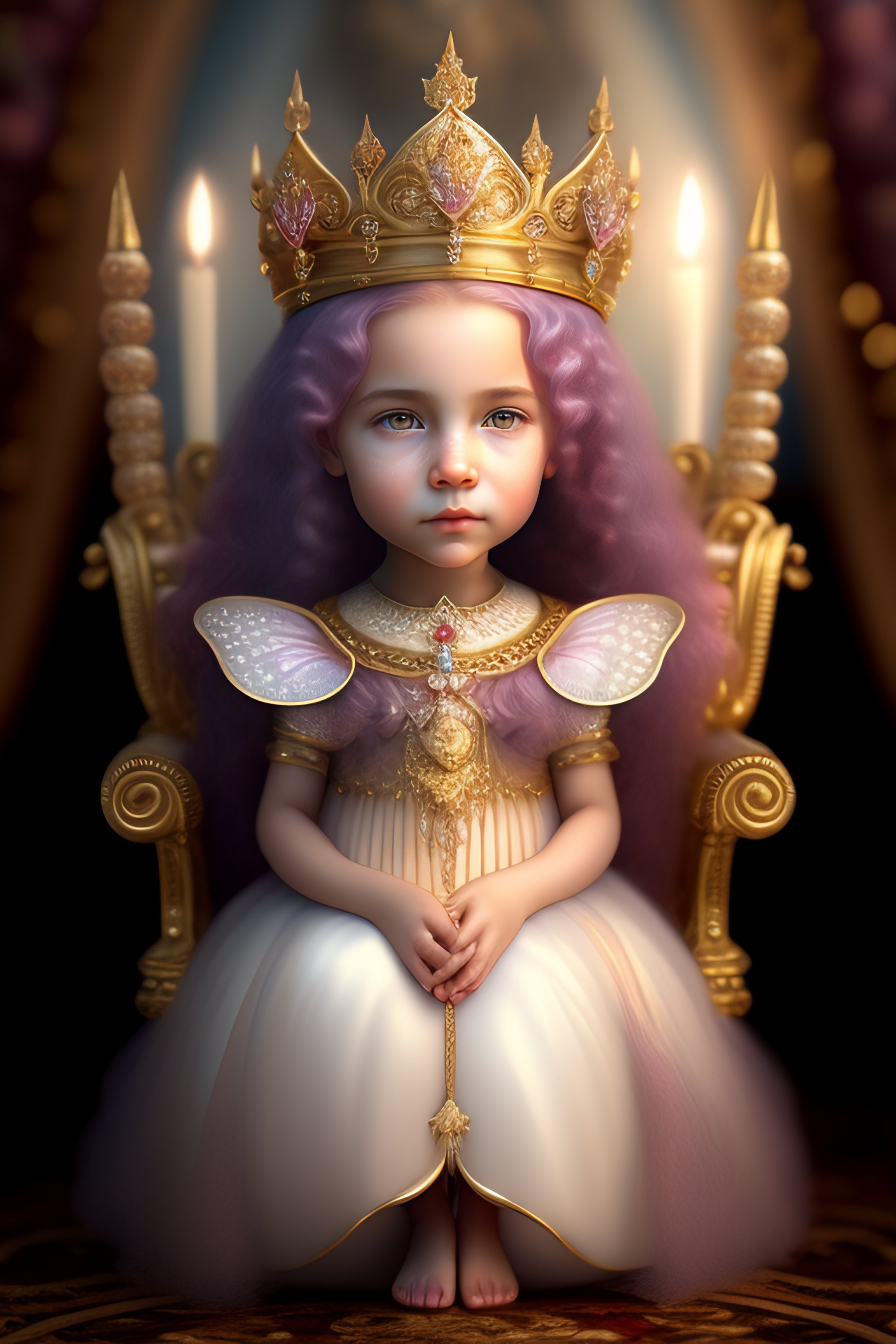 Lexica - Highly detailed closeup portrait of a fairy princess wearing a ...