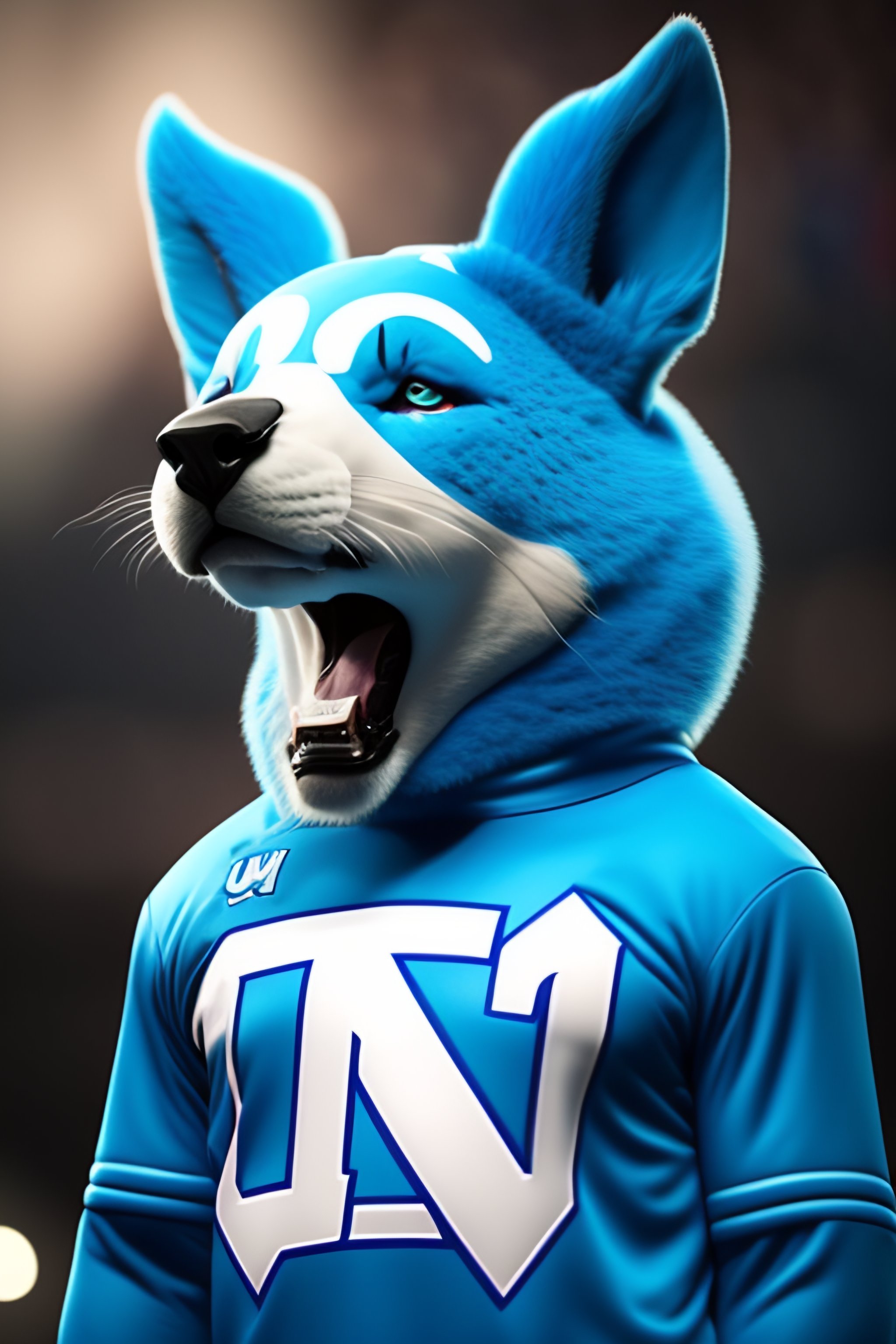 Lexica - The UNC Tar Heels mascot as a villain