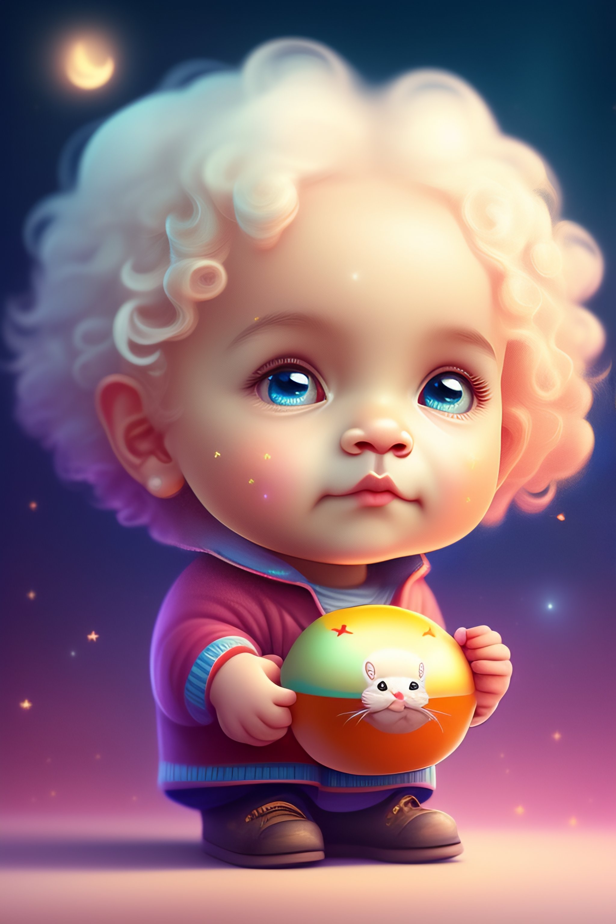 Cute Albert Einstein Cartoon