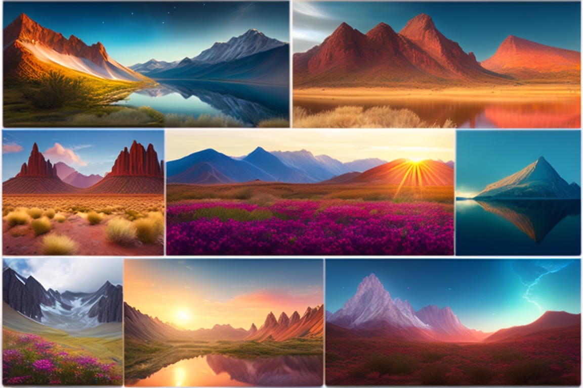 Lexica - Natural Landscapes: Include stunning visuals of different ...