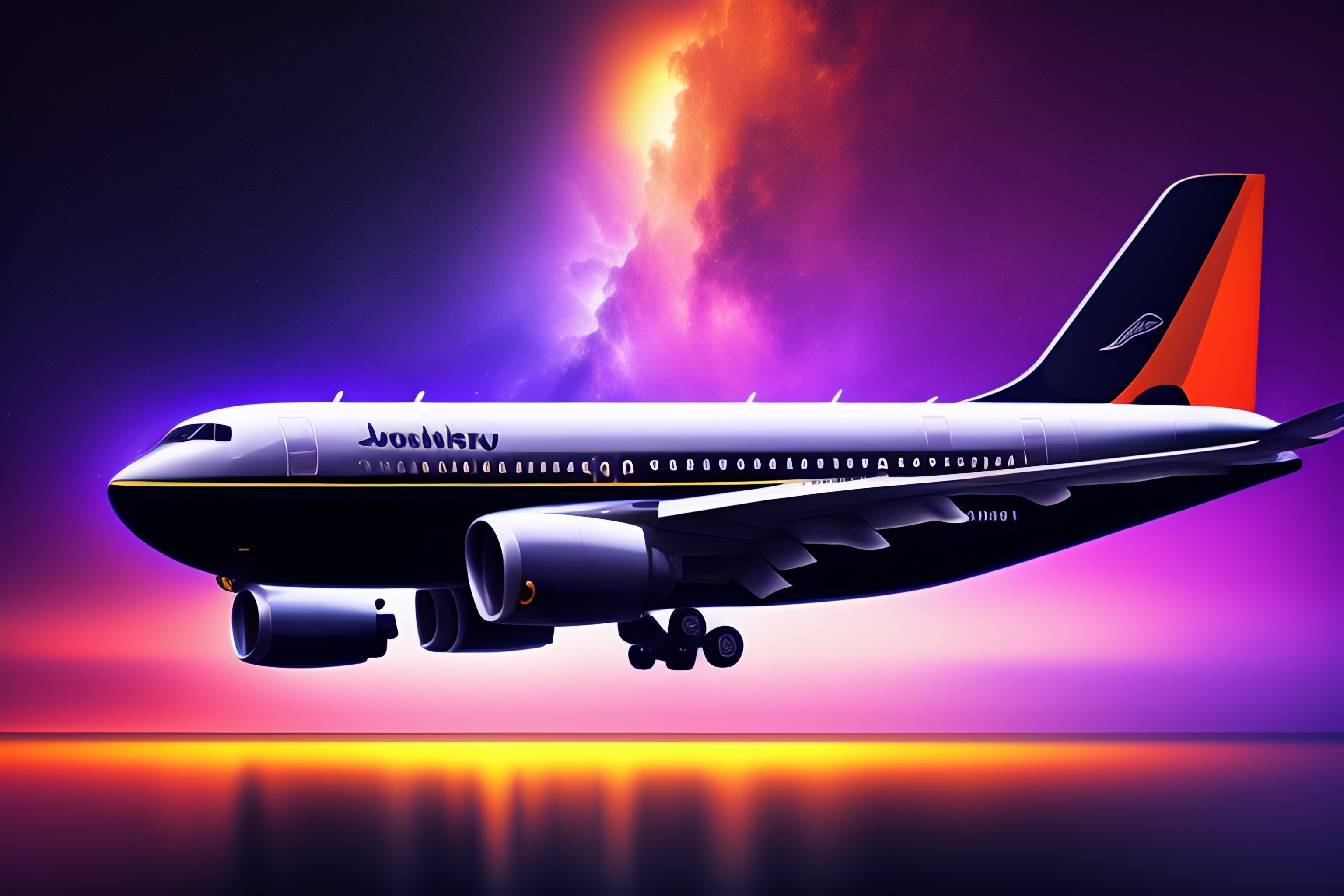 Lexica - Plane black background 3D ,4K, ultra high quality,hogh ...