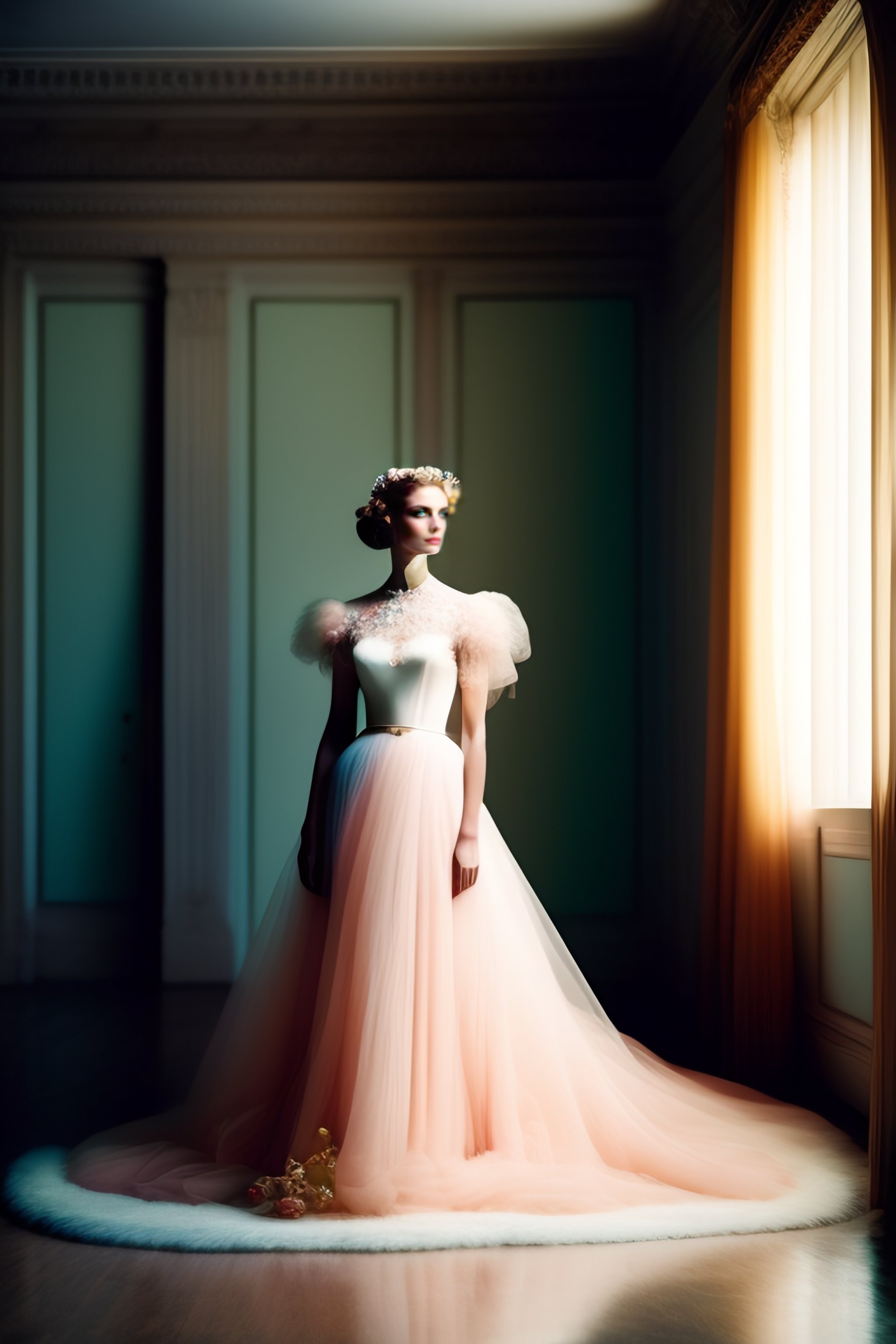 Lexica - Portrait photography by tim walker of a beautiful woman in ...