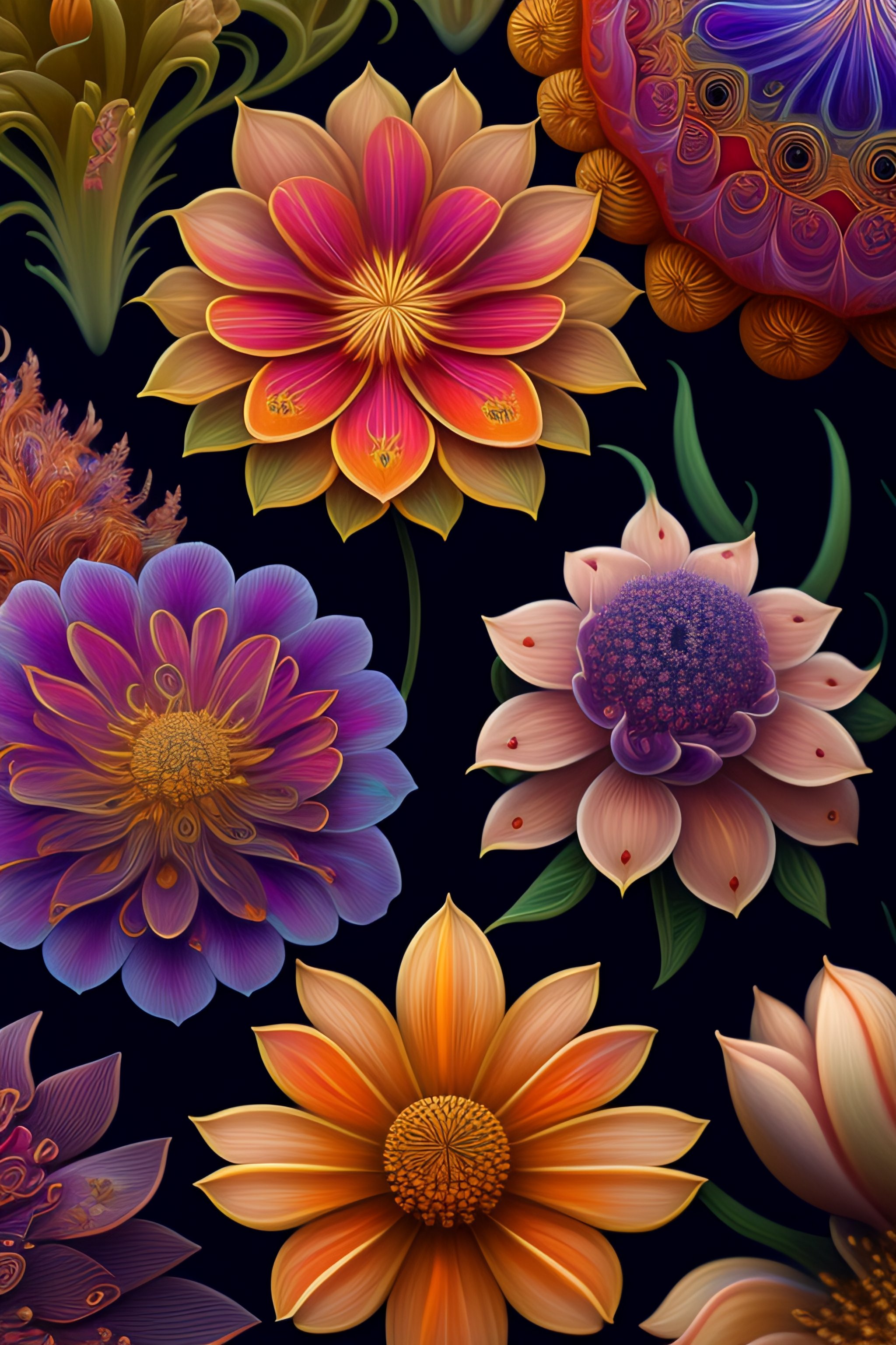 Lexica - An ultra hd detailed painting of many different types of ...