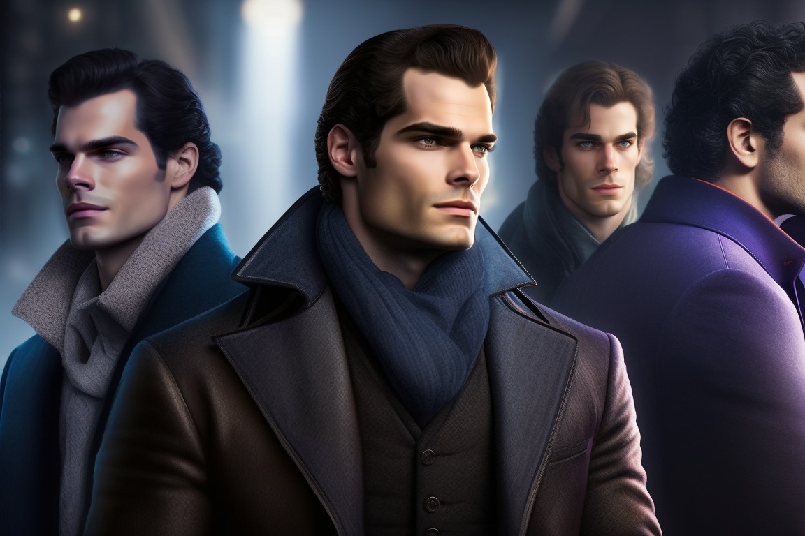 Lexica - Henry cavil standing alone at dark night, and his friends are ...