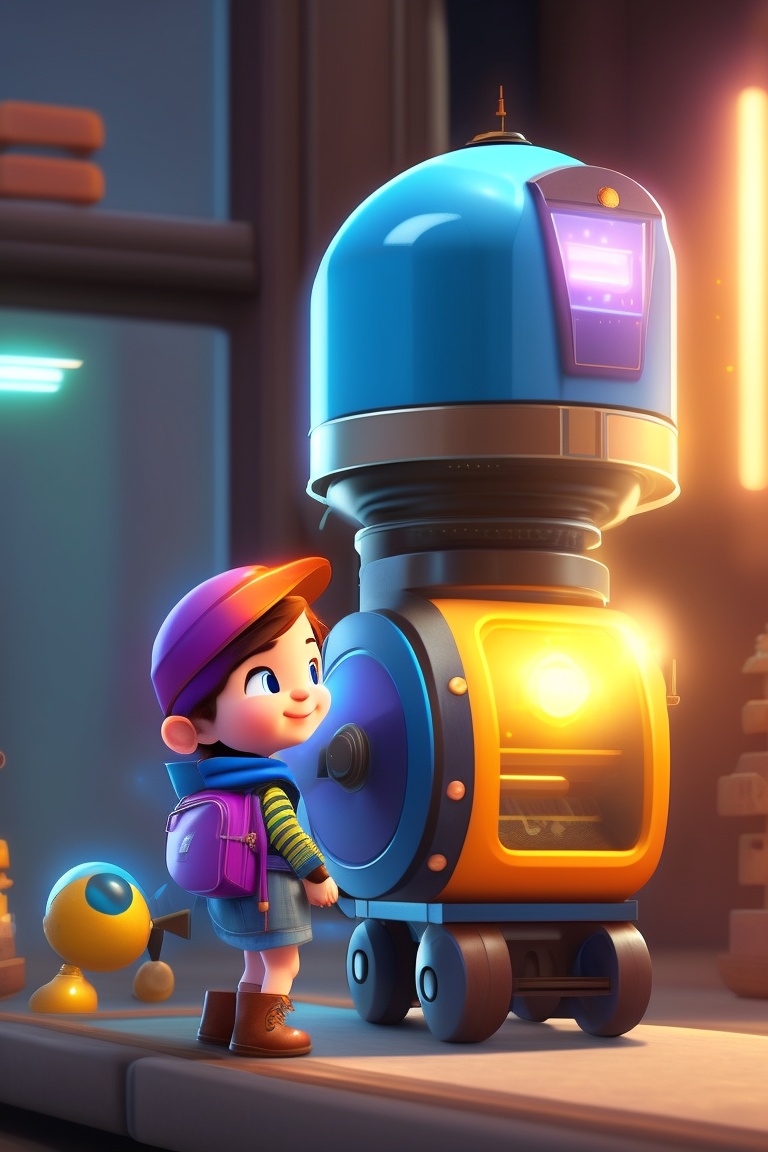 Lexica - A young inventor creates a machine that brings inanimate ...