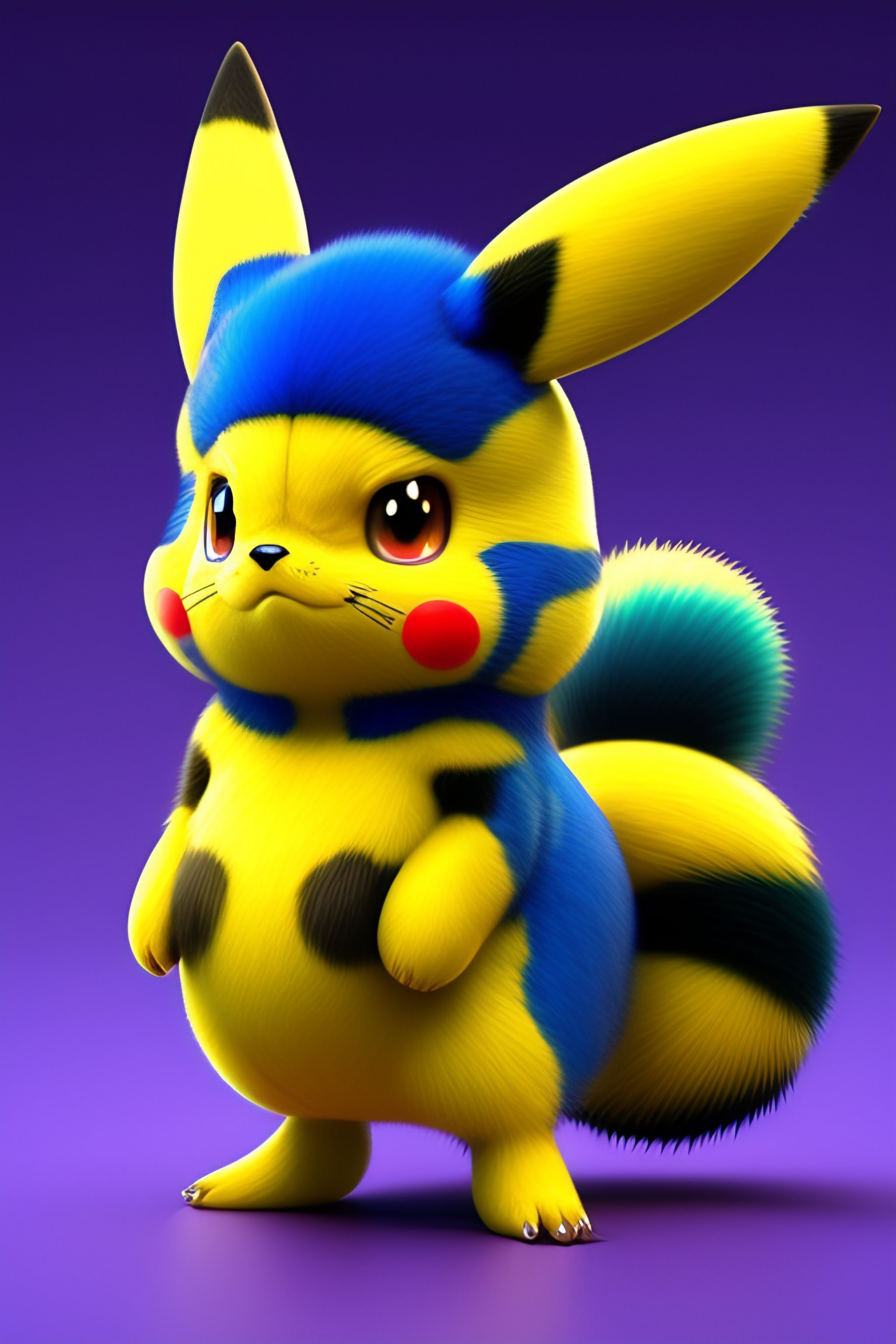 Lexica - A mix between pikachu and sonic