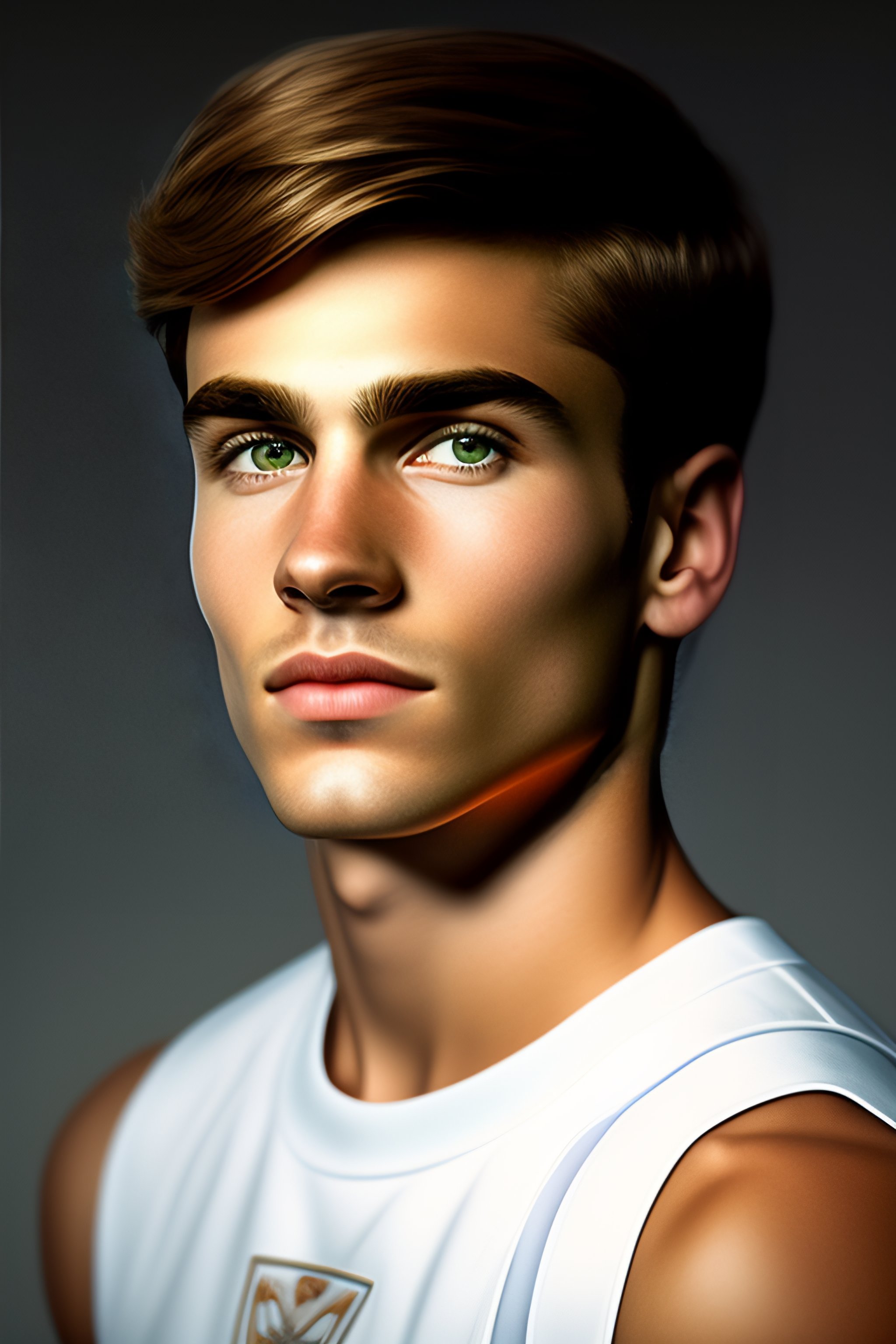 Lexica - Photorealistic portrait of a young white male