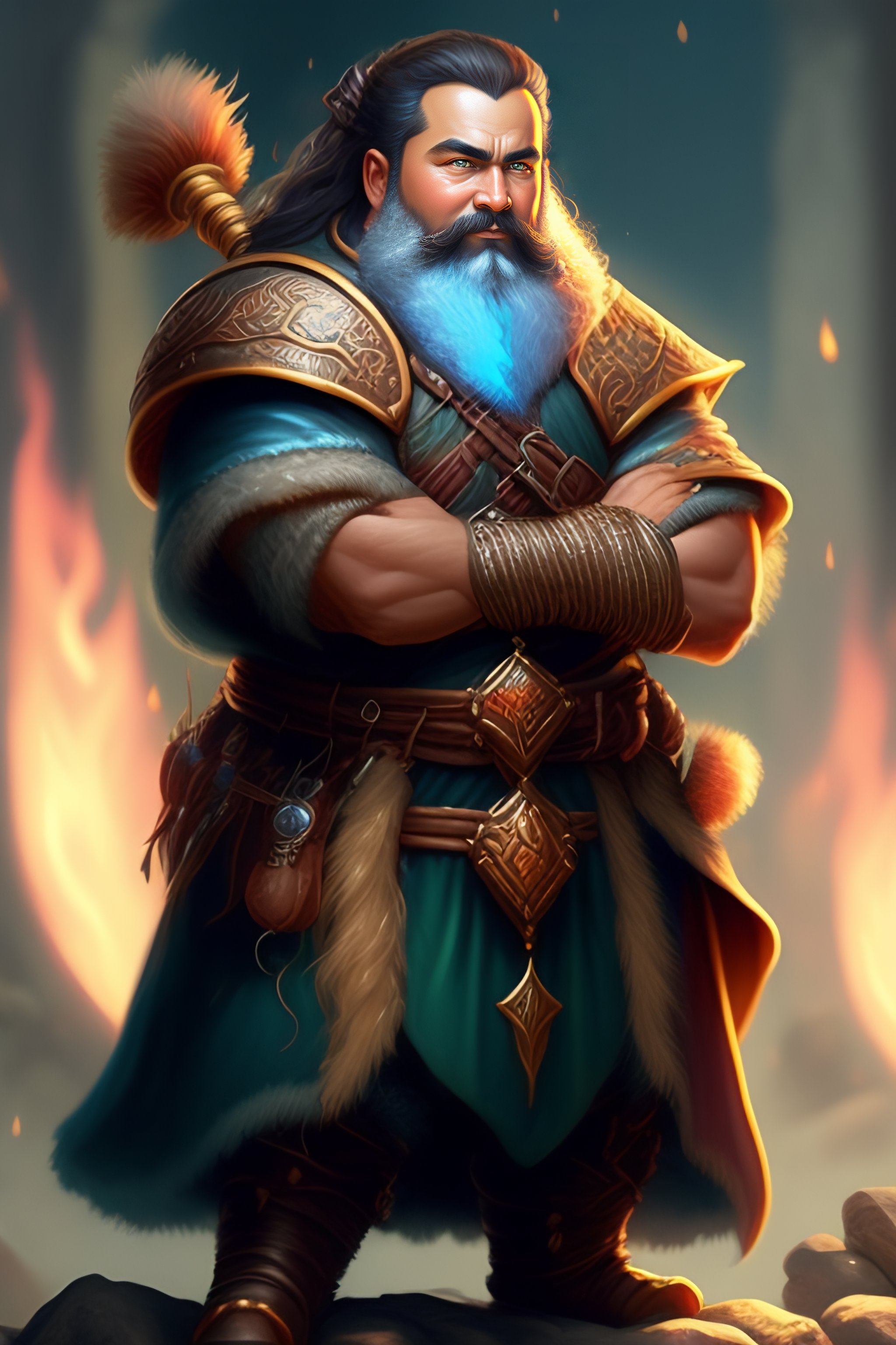 Lexica Fantasy Dwarf Sorcerer 9520