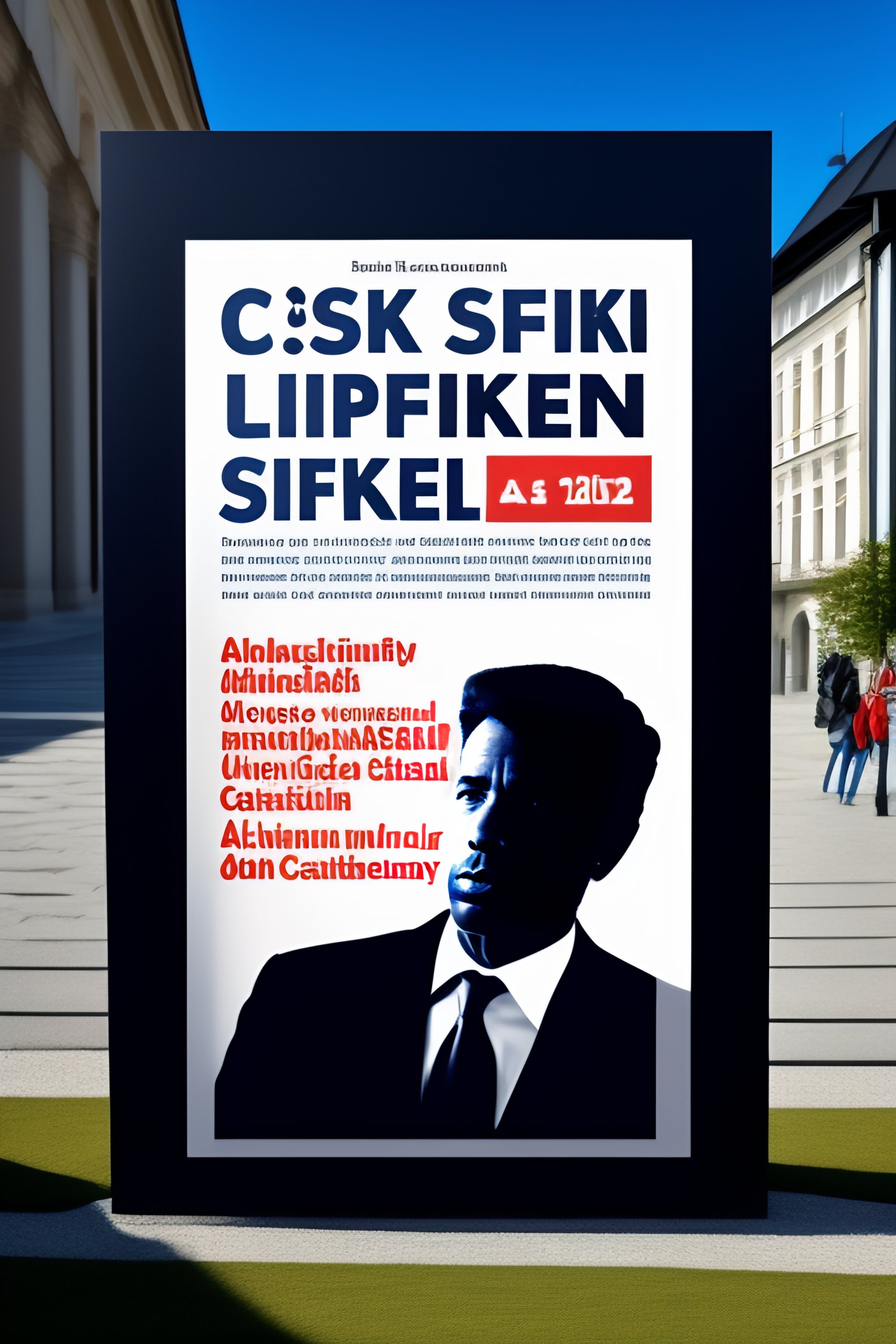 Lexica - Leftists on campus, poster, linz austria