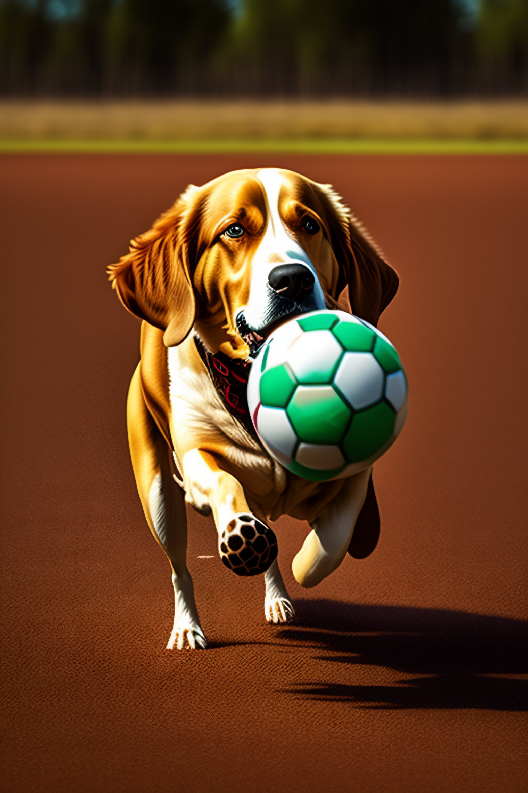 Lexica - Dog and ball