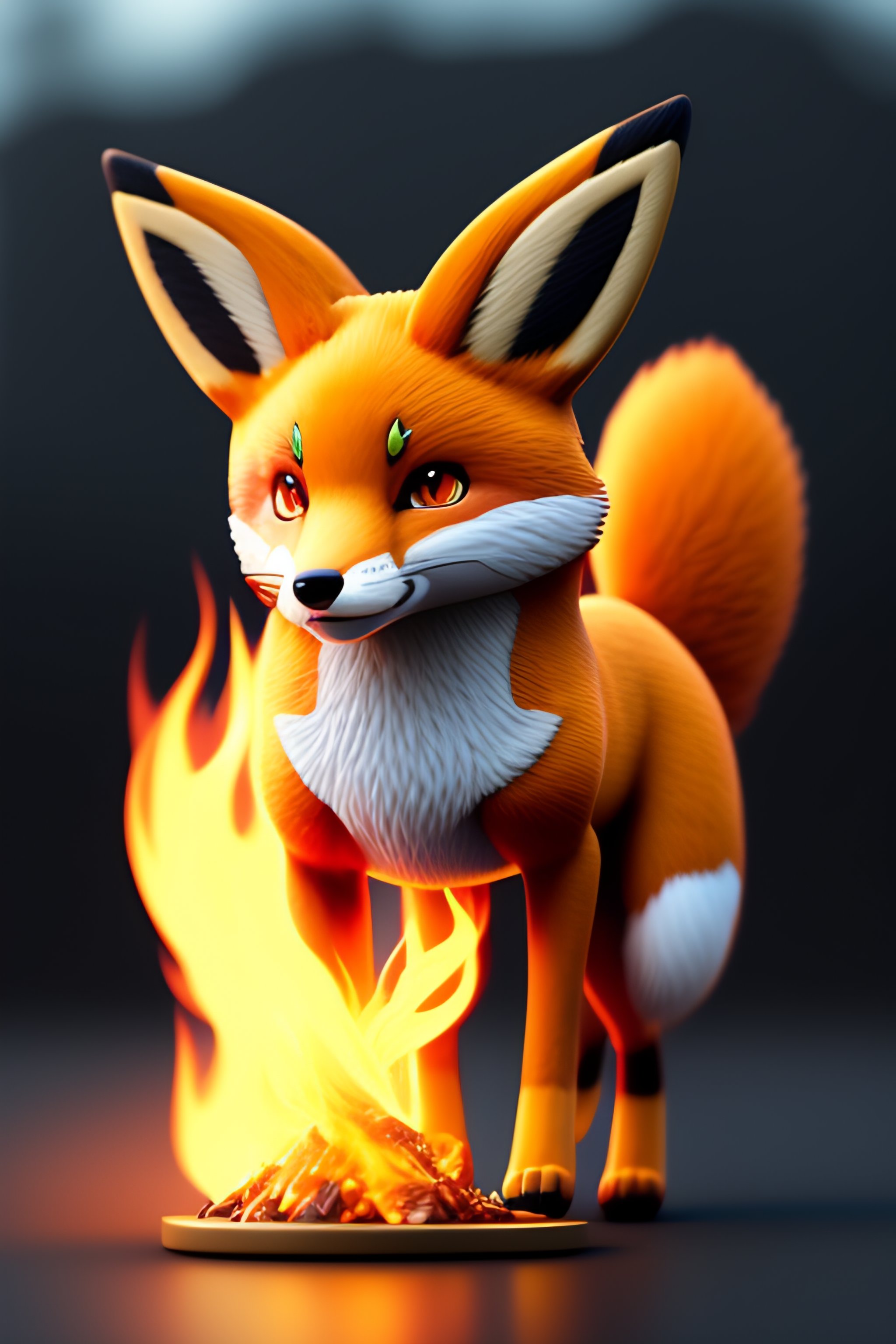 Lexica Pokemon Fire Fox