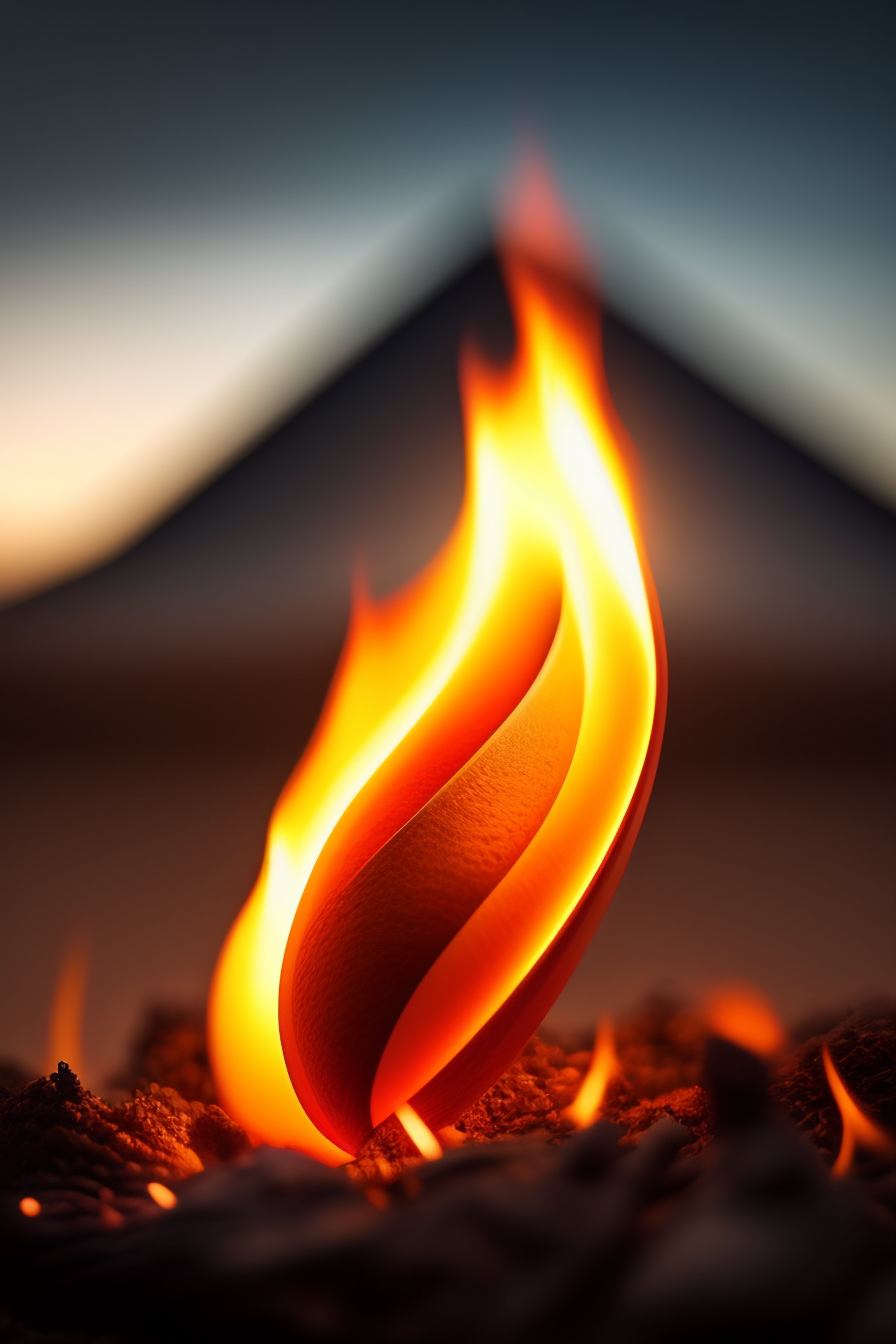 Lexica - Human-shaped flame, fire, detailed, ultra-realistic ...