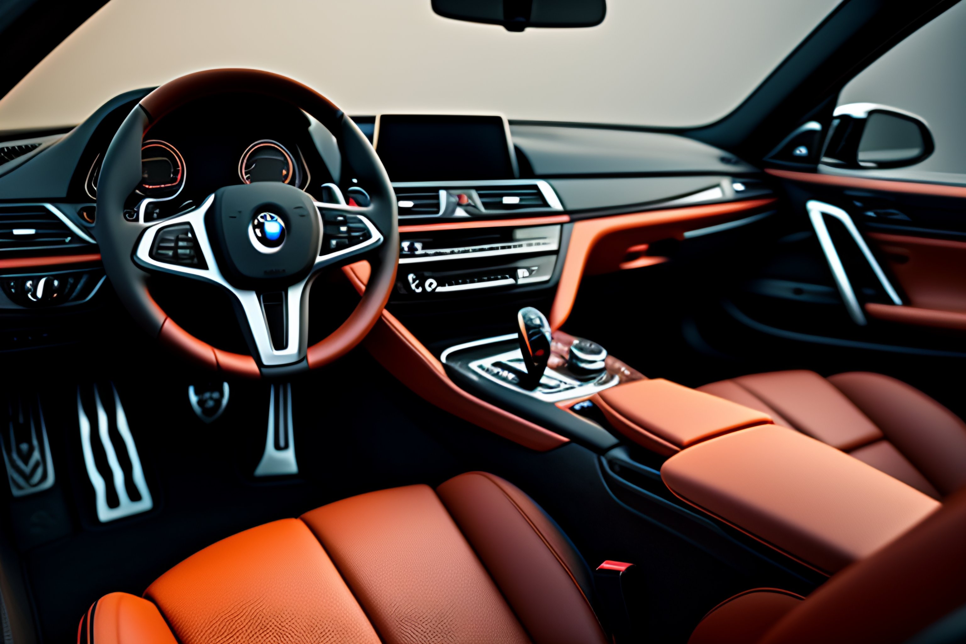 Lexica - BMW Interior with glowing cables