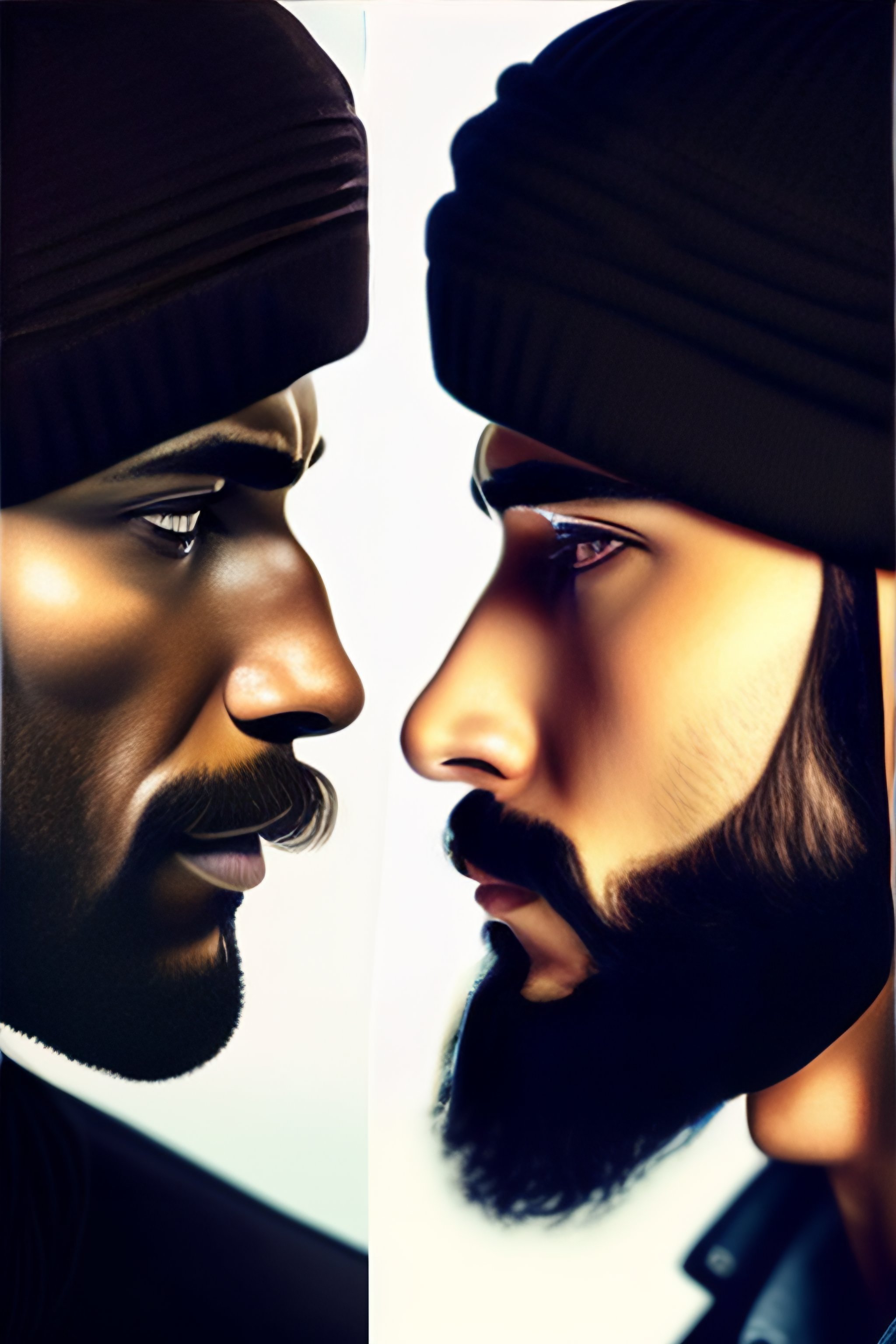 Lexica - Men grow beards by month