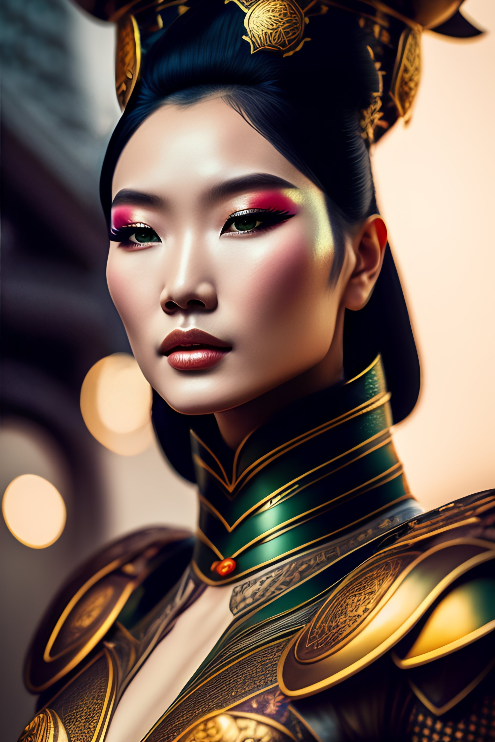 Lexica - Ultra-sharp photography of a beautiful ancient asian princess ...