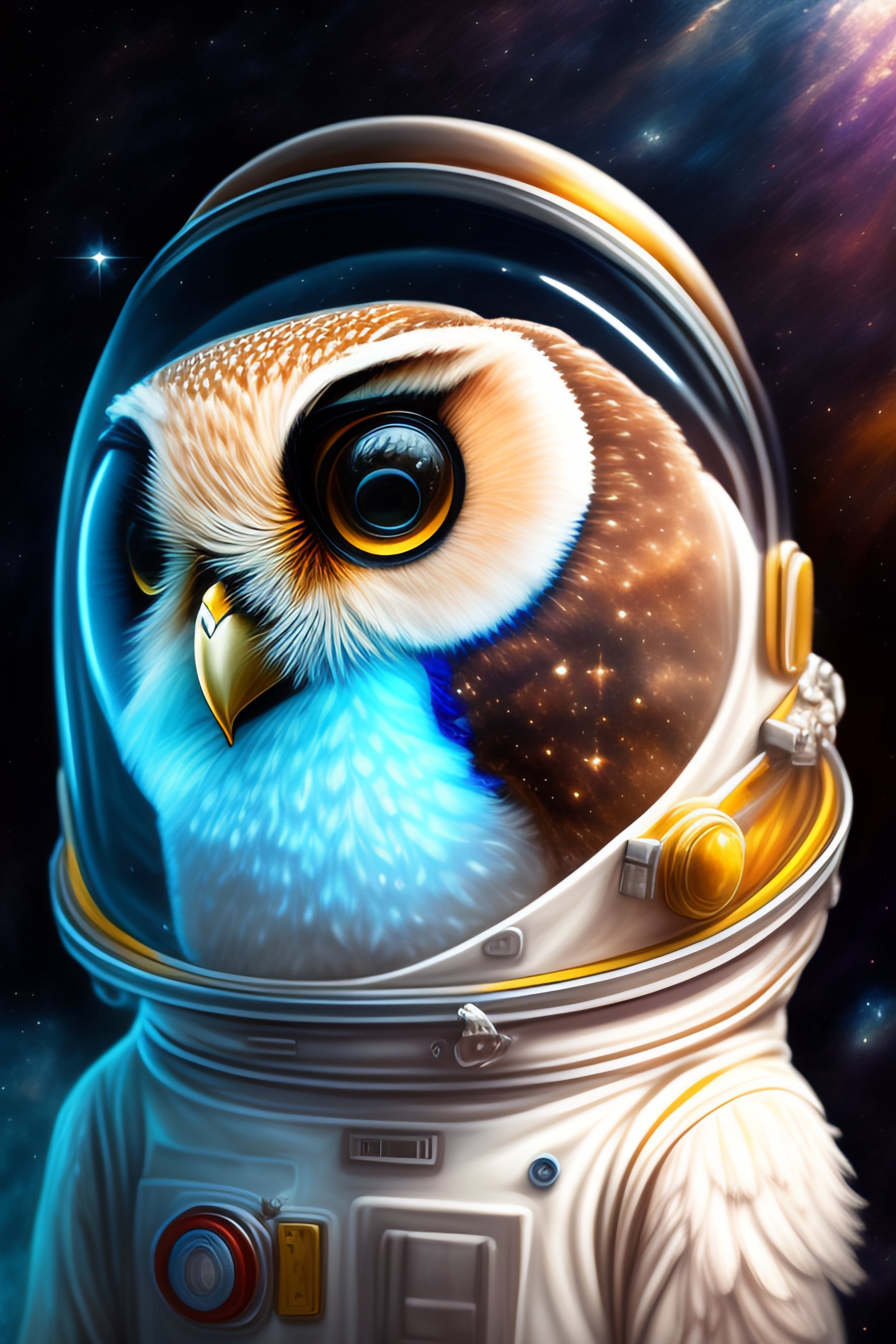 Lexica - Space astronaut owl sketch harry potter