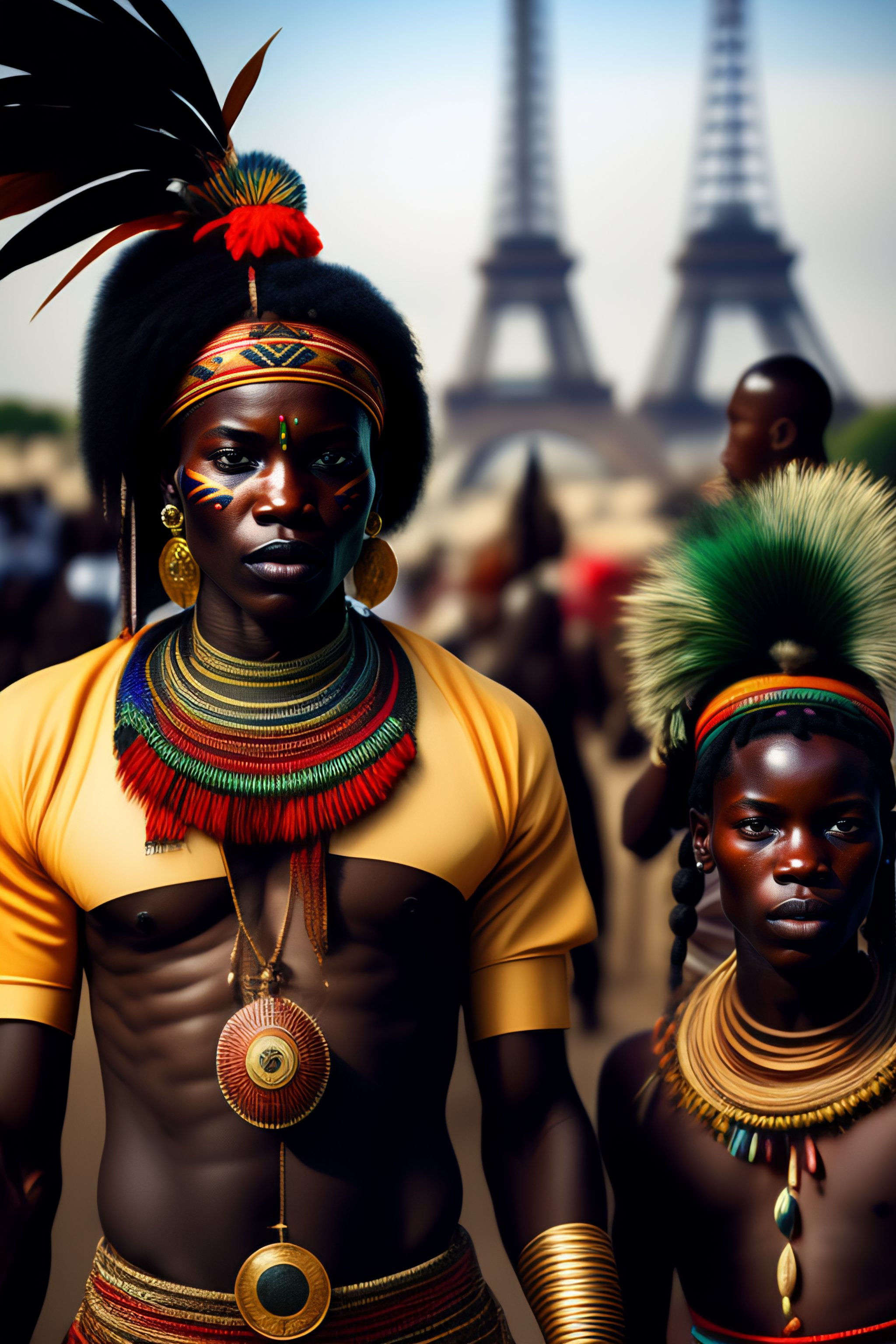 Lexica - African tribe in paris