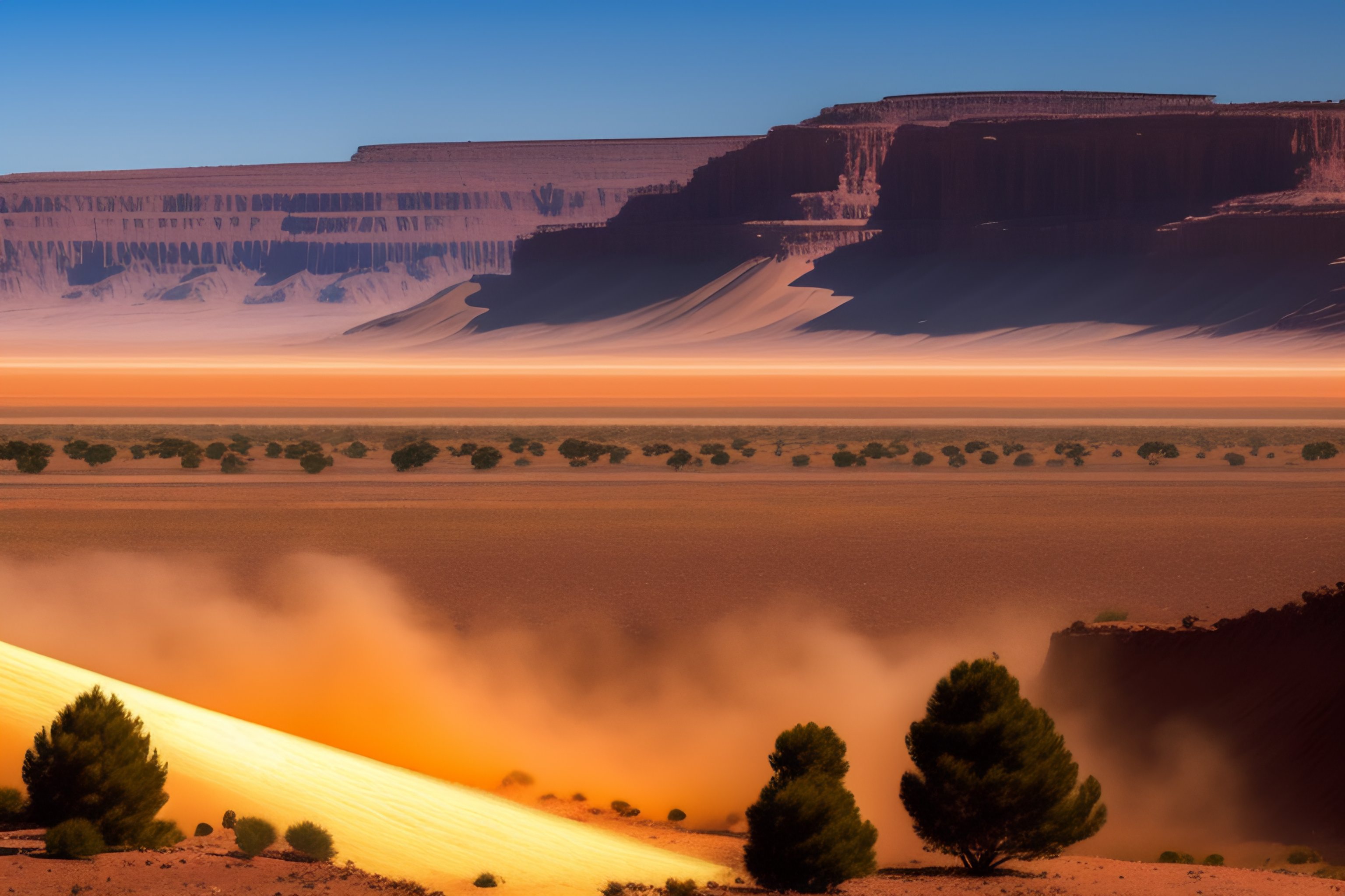 Lexica - Army that shoots at UFOs. scene of great devastation