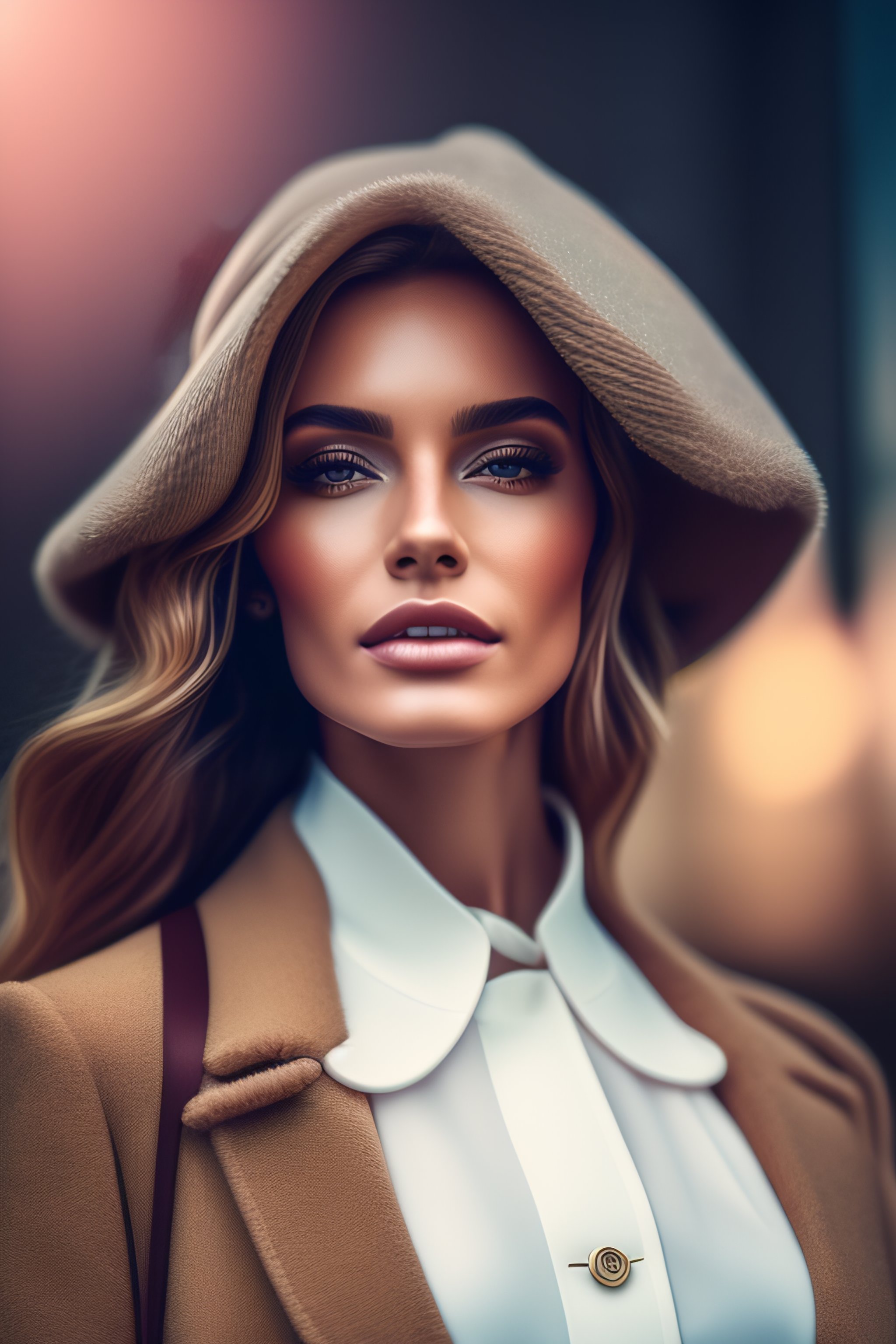 Lexica - Canon 50 photo of model wearing spring Outfit, full body, 100% ...