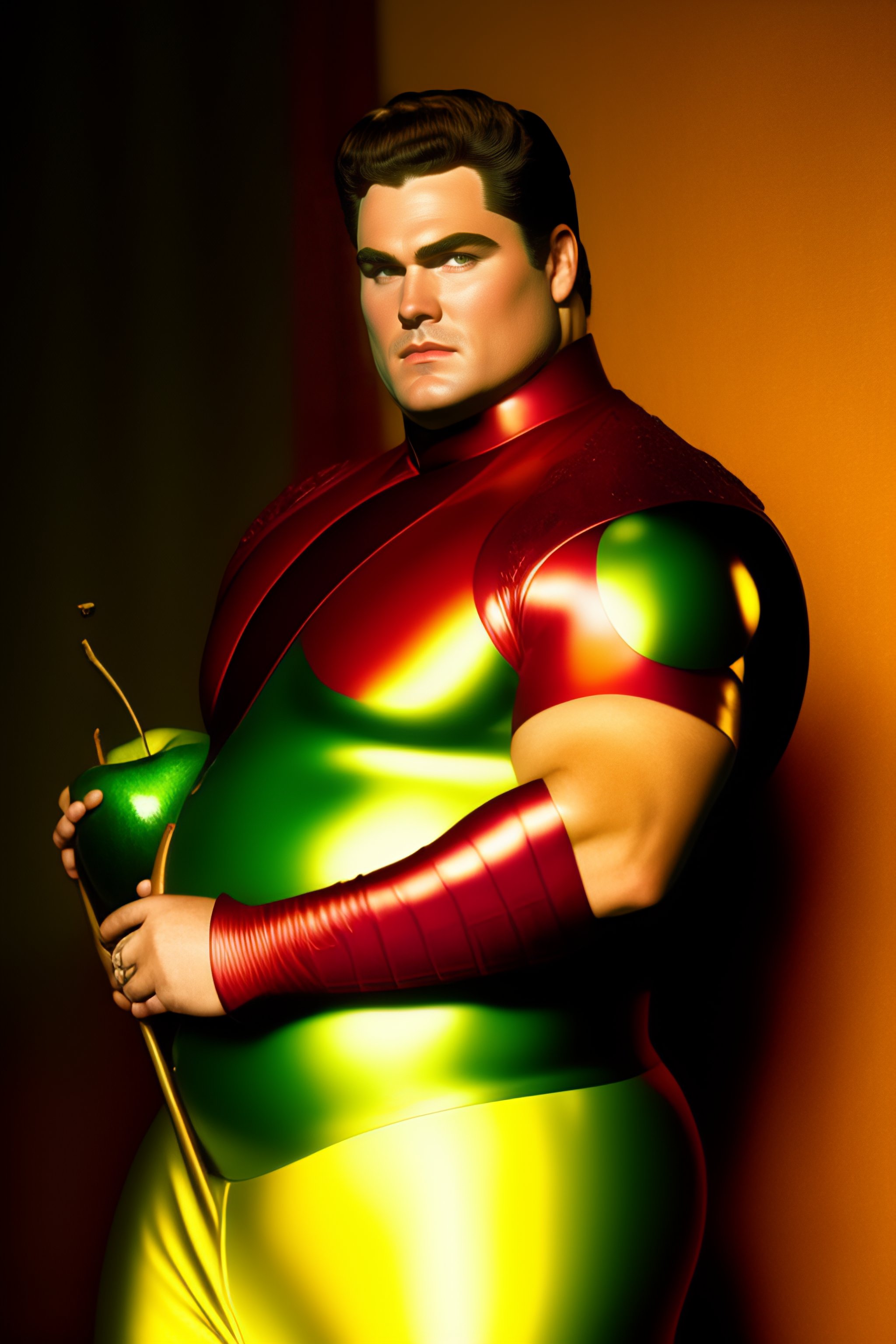 Lexica - The supervillain was a short, rotund figure with a round face ...