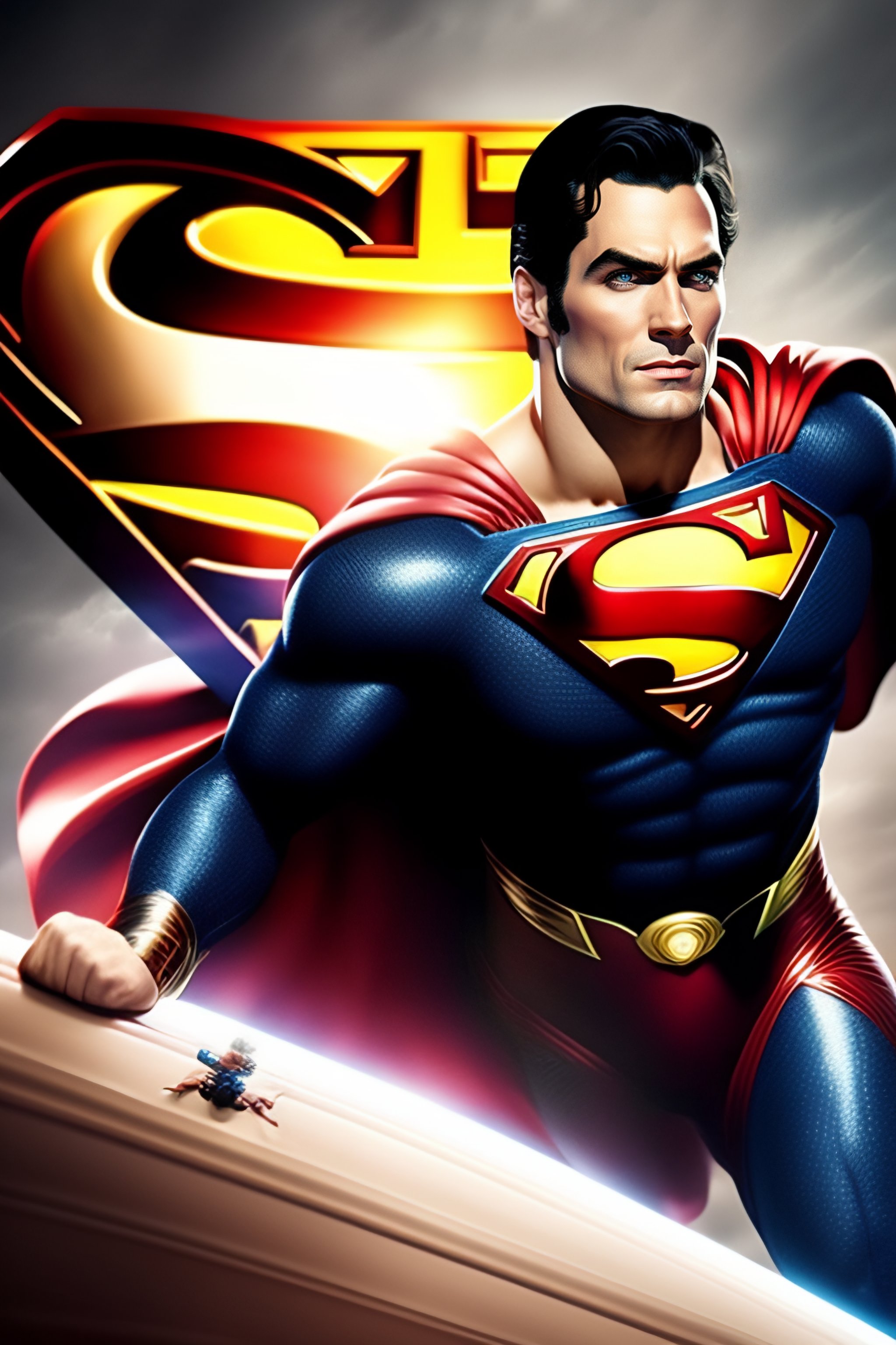 Lexica - New Superman movie poster