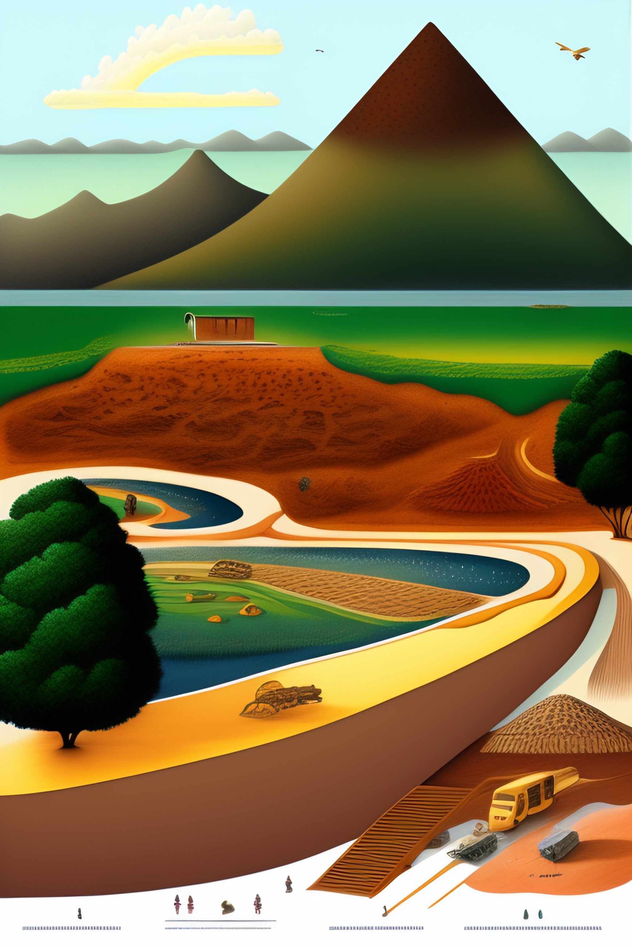 Lexica - Illustration designed to be used in landscape mode ...