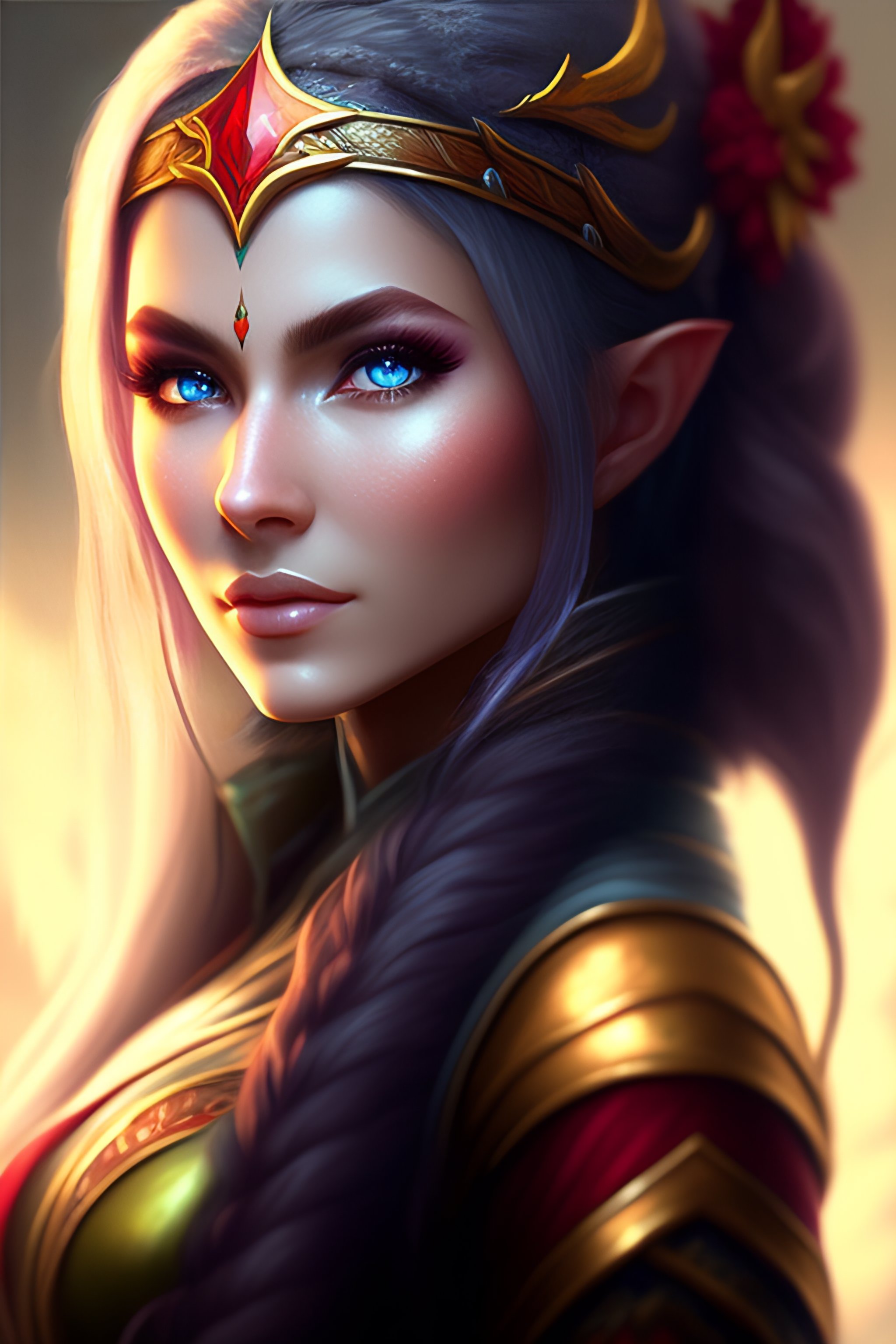 Lexica - Elf, dota 2, female