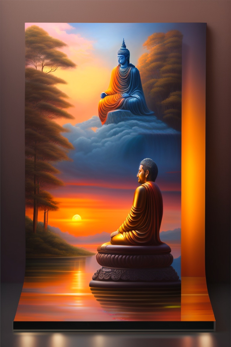 Lexica - A captivating oil painting portraying the majestic figure of ...