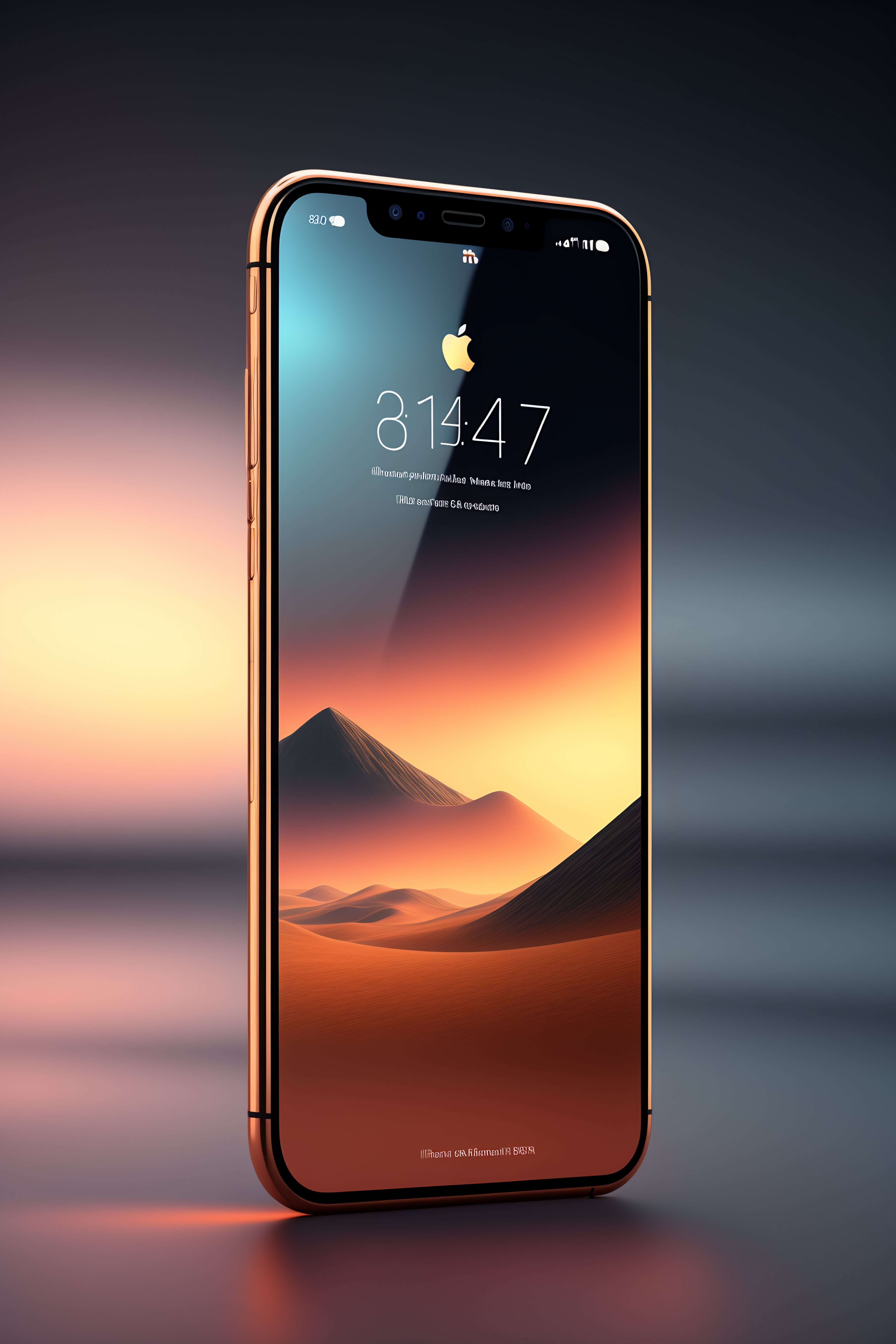 Lexica - A futuristic iphone rendered in 3d