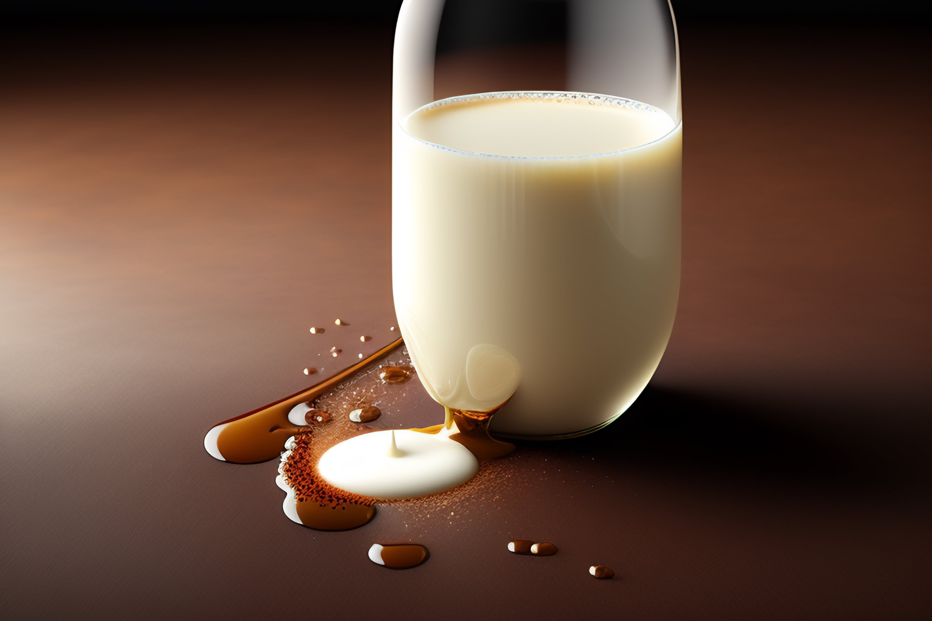 Lexica - Spilled milk. photorealistic