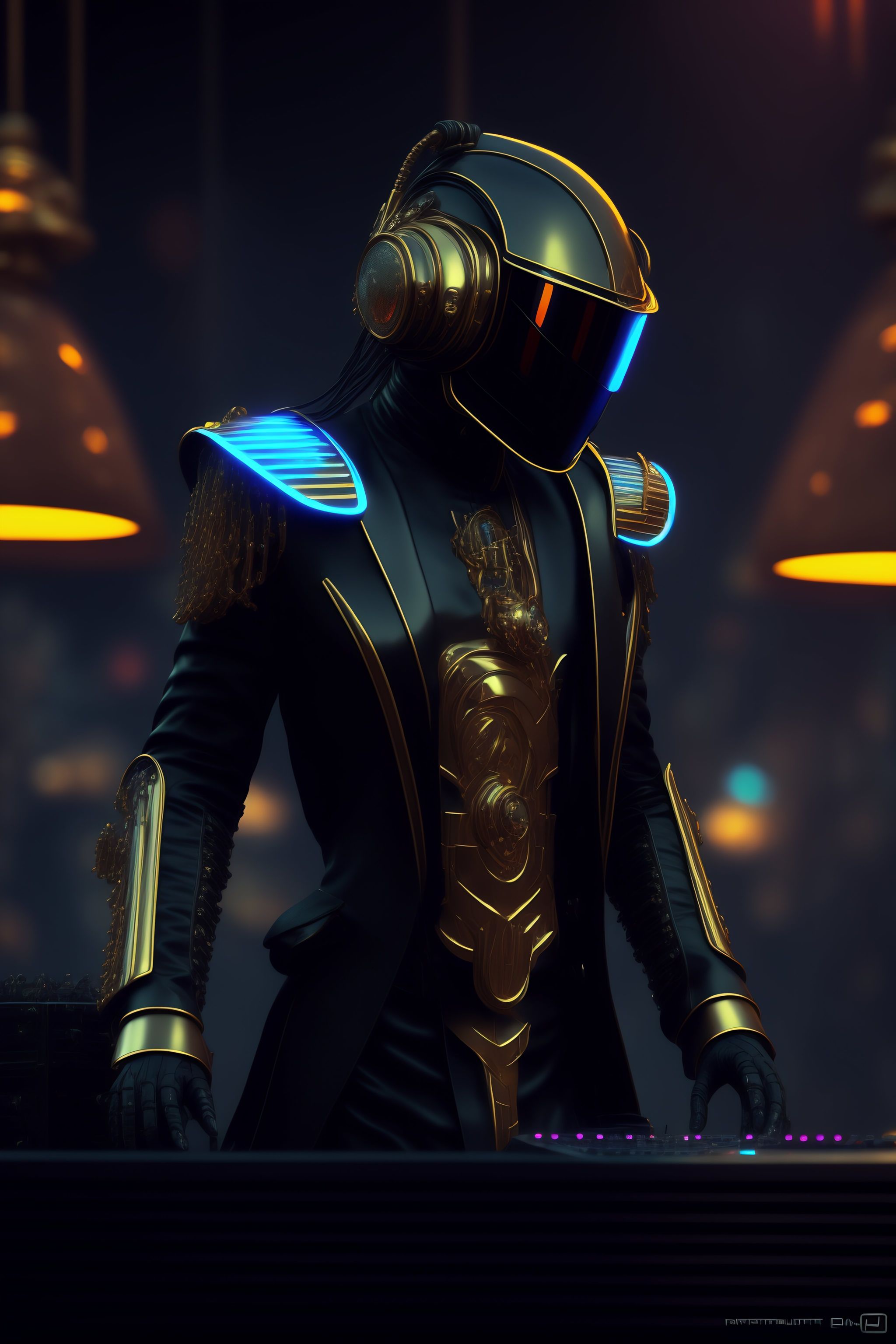 Lexica - Daft punk group music dj´s biomechanical steampunk style ...