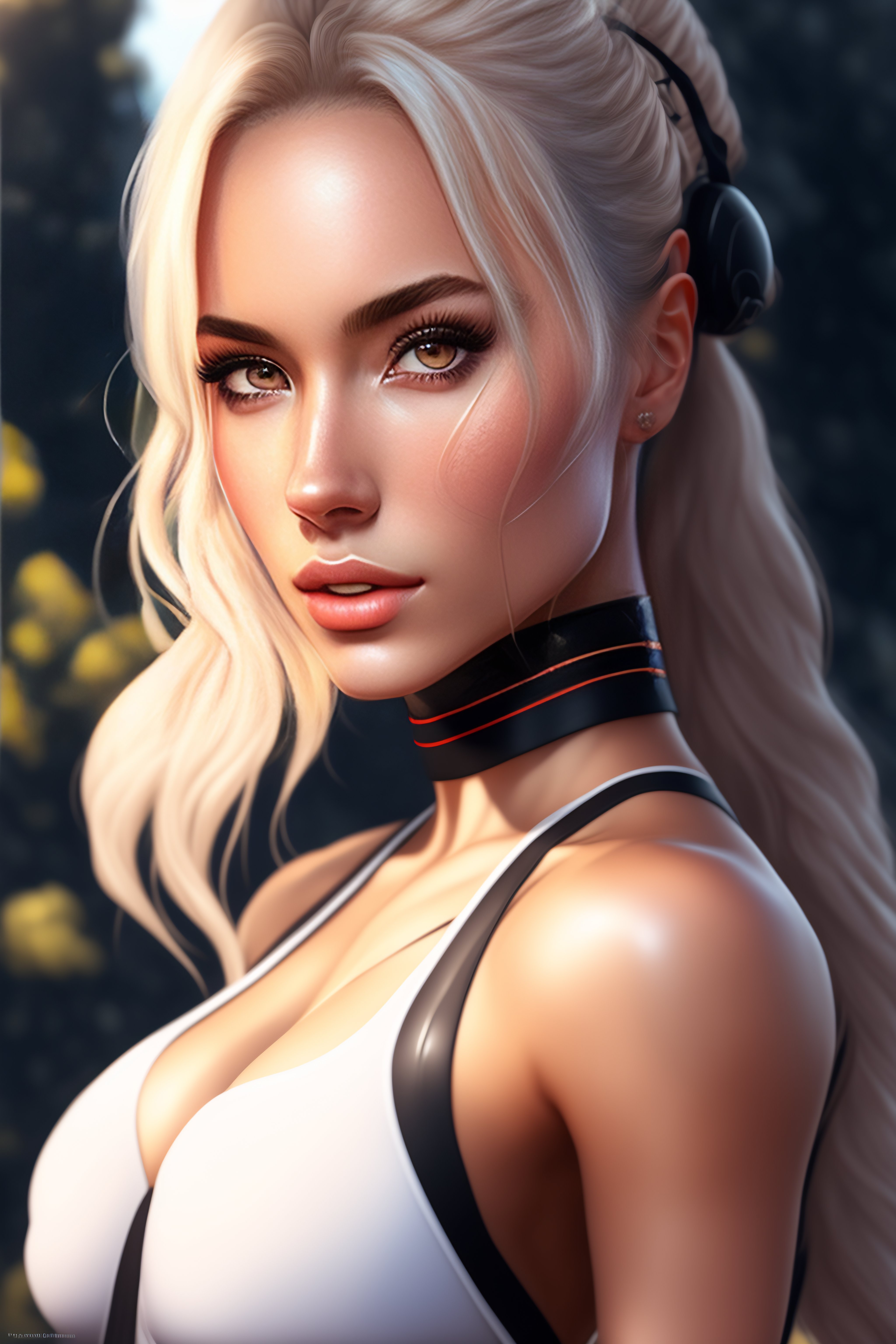 Lexica A Masterpiece Ultrarealistic Ultradetailed Full Body View Of Sexy Anime Girl That Looks