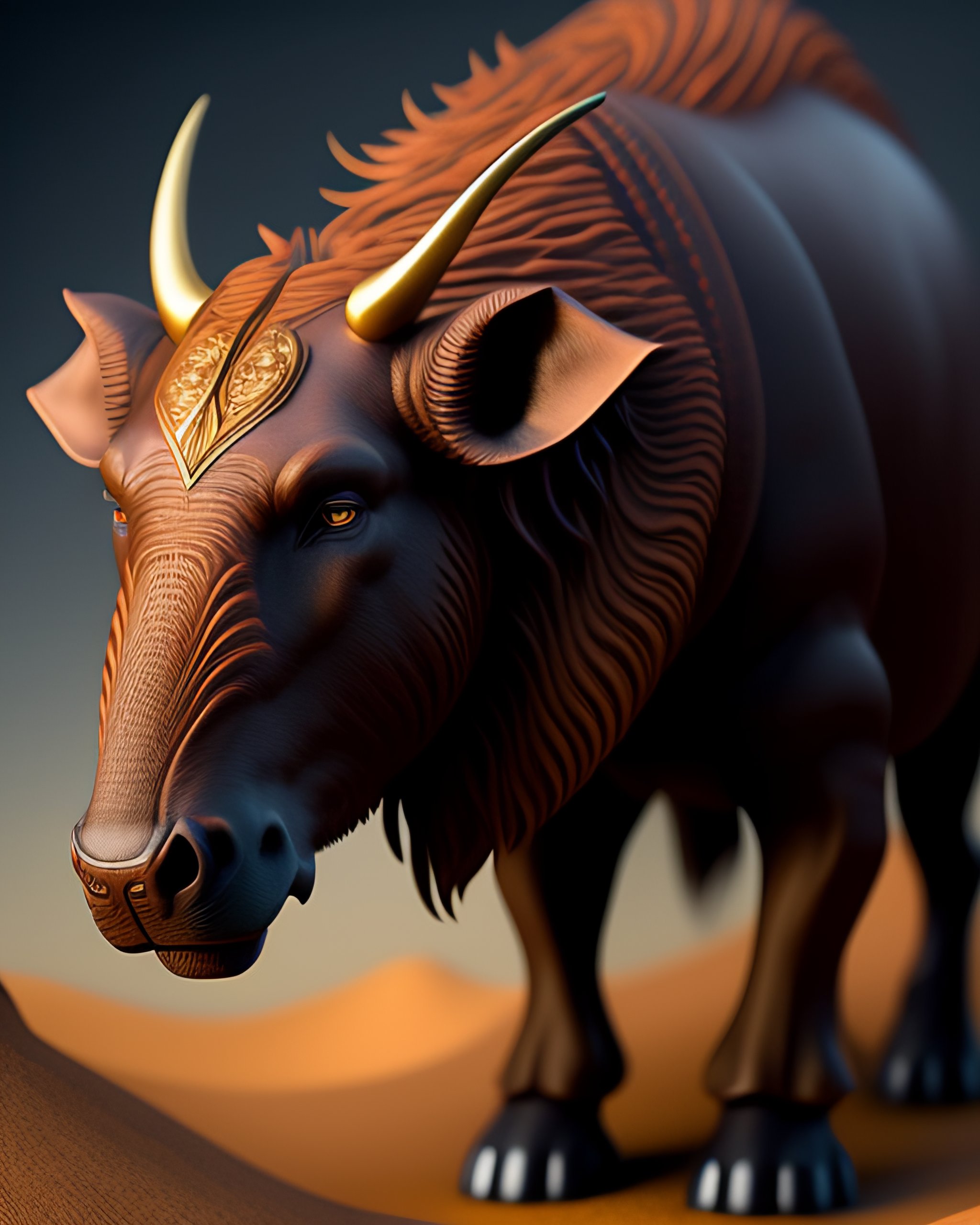 Lexica - Zoomorphe toro and man design highly detailed, sharp focus, 4k ...