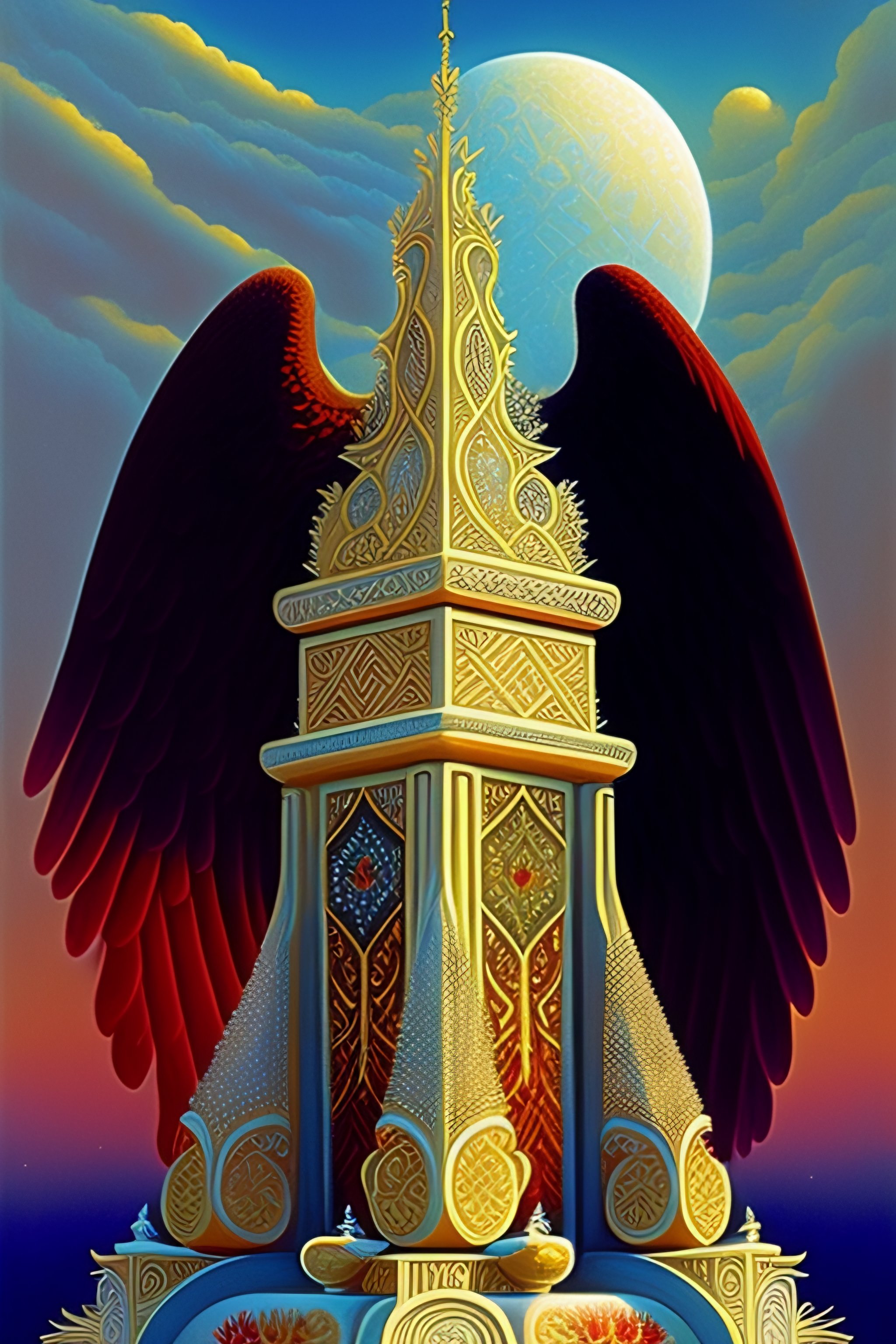 Lexica - Actual depiction of angels, occult propaganda, dread, fear ...