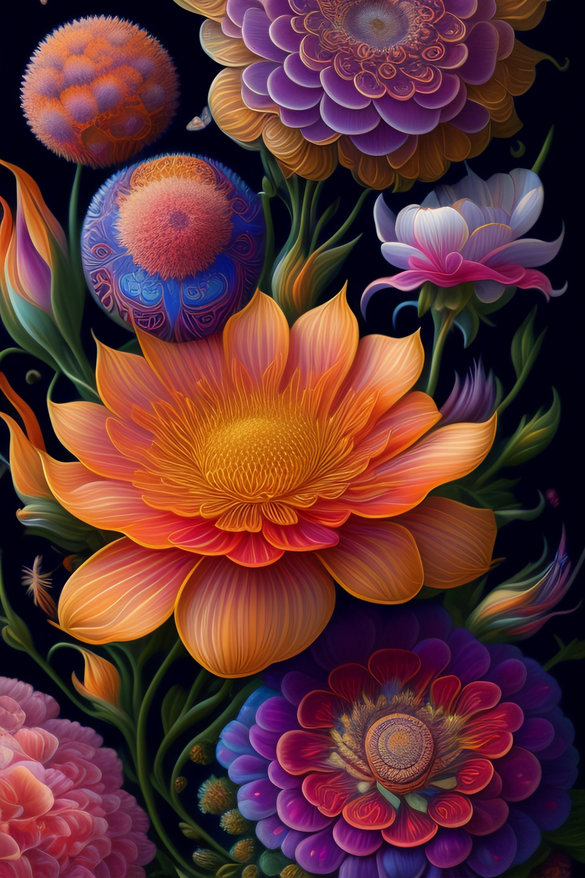 Lexica - An ultra hd detailed painting of many different types of ...