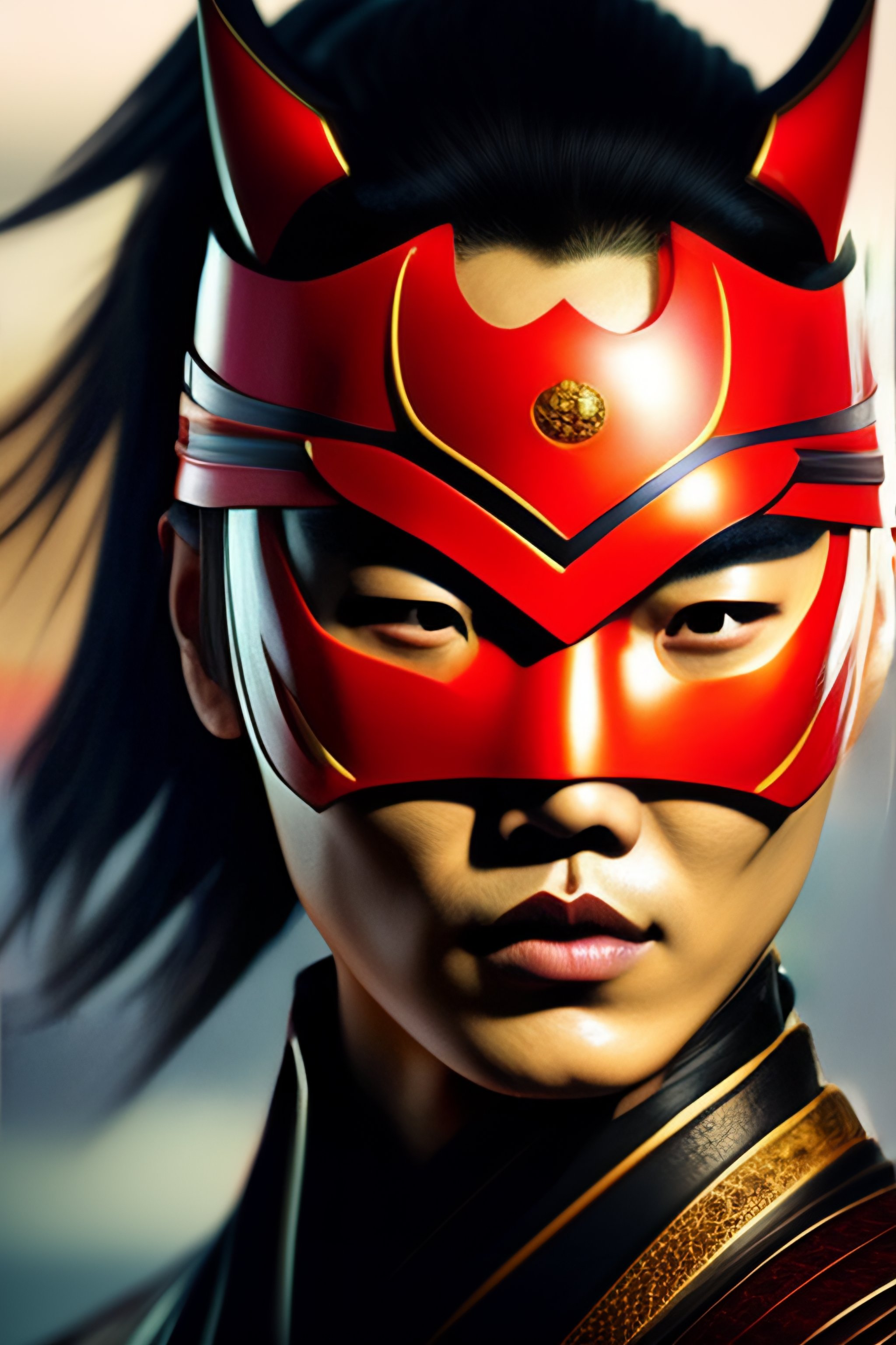 Lexica - Samurai mask anime japan