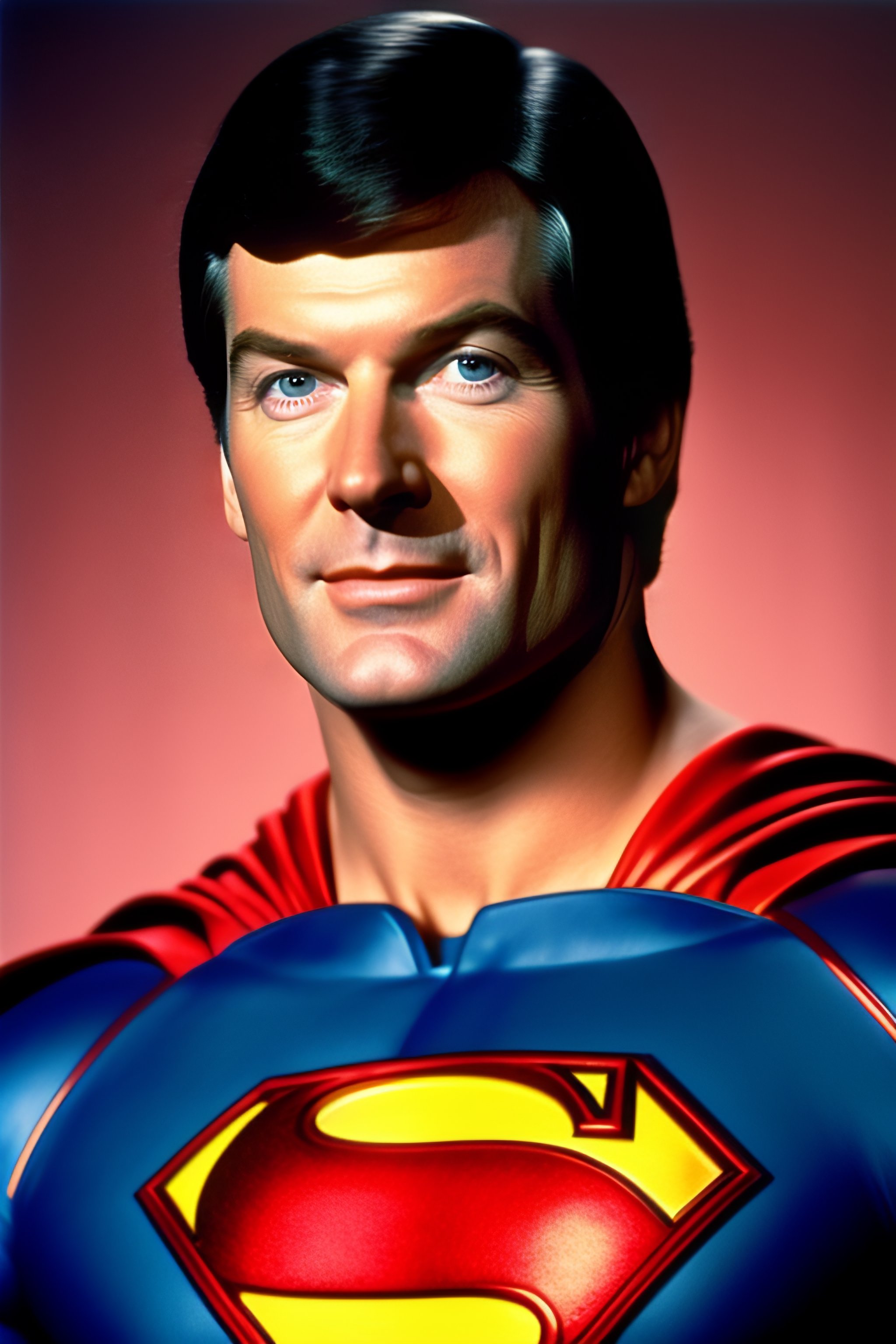 Lexica - Photograph of Roger Ebert as Superman in 1978, Cinematography ...