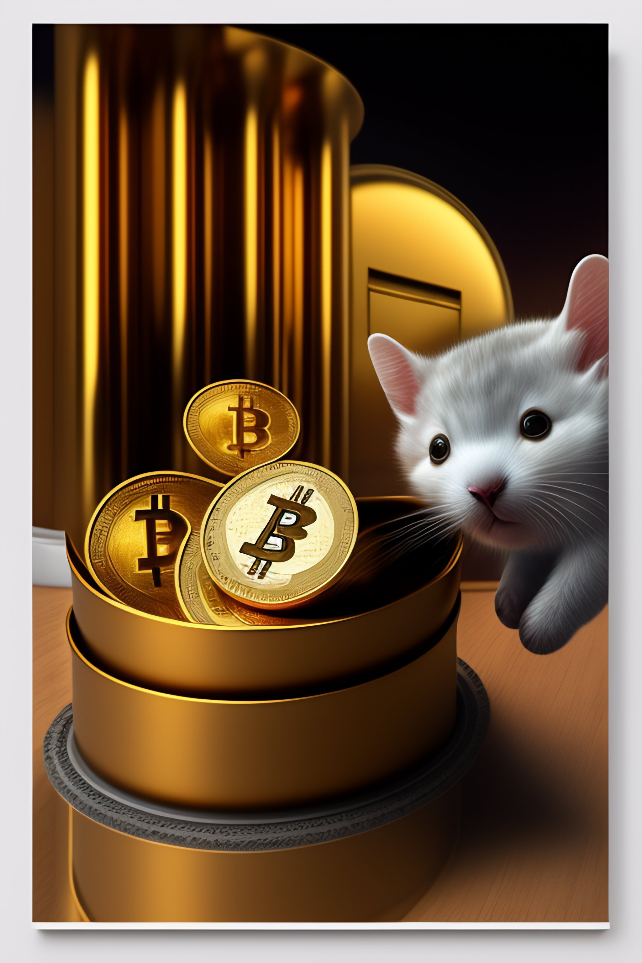 Lexica - A humanoid bitcoin eating the central bank