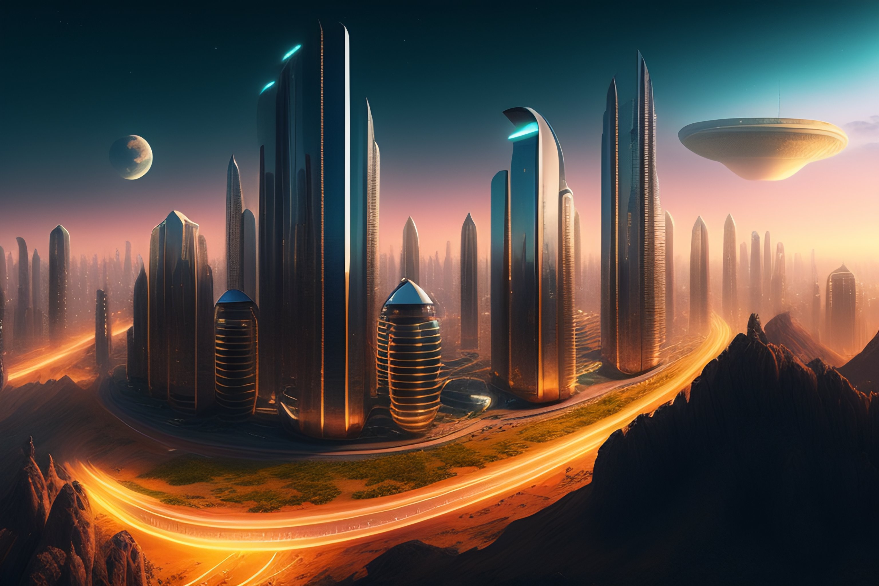 Lexica - 4k_city_with_aliens_image