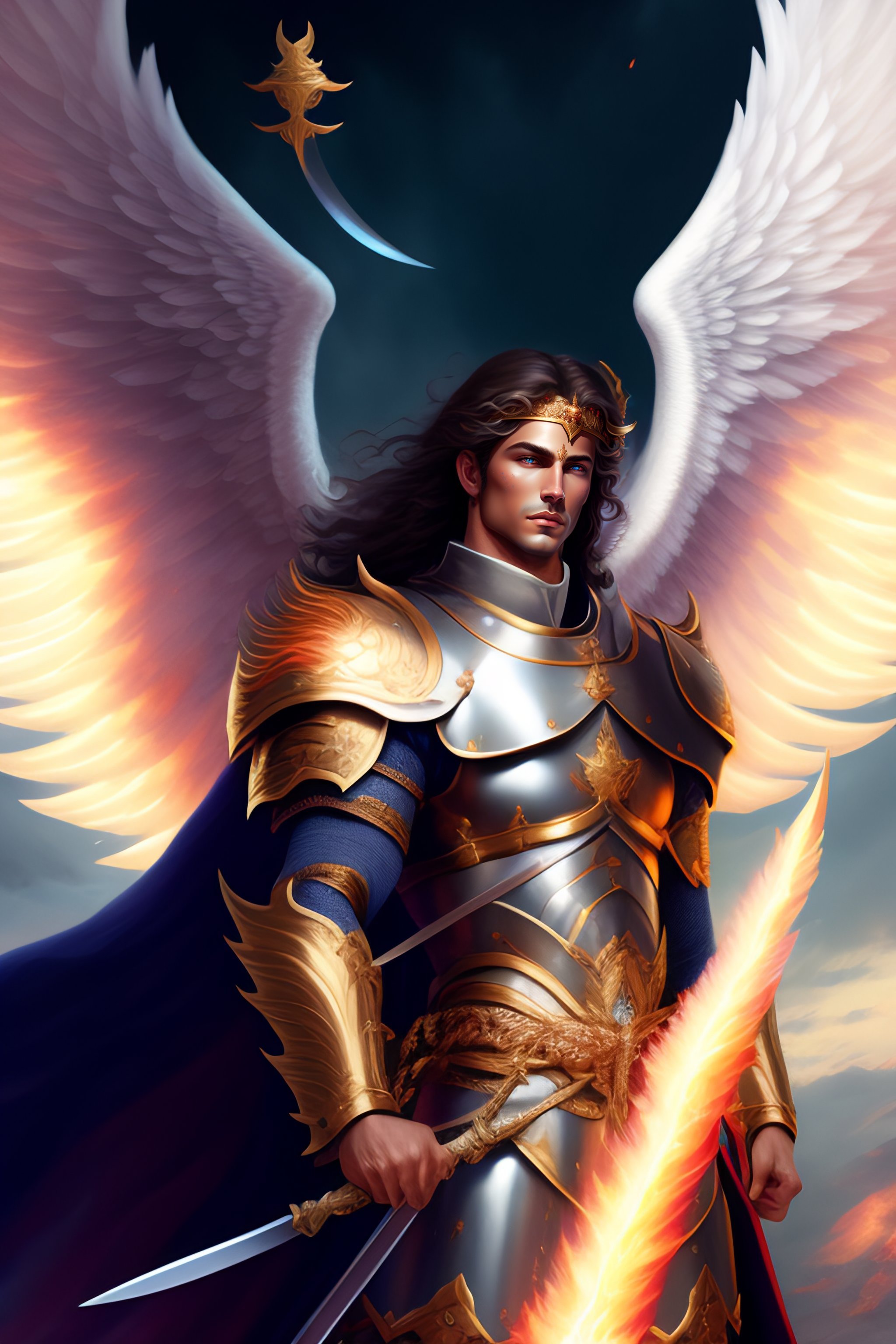Lexica - Saint Michael Archangel according to the Bible, with sword ...