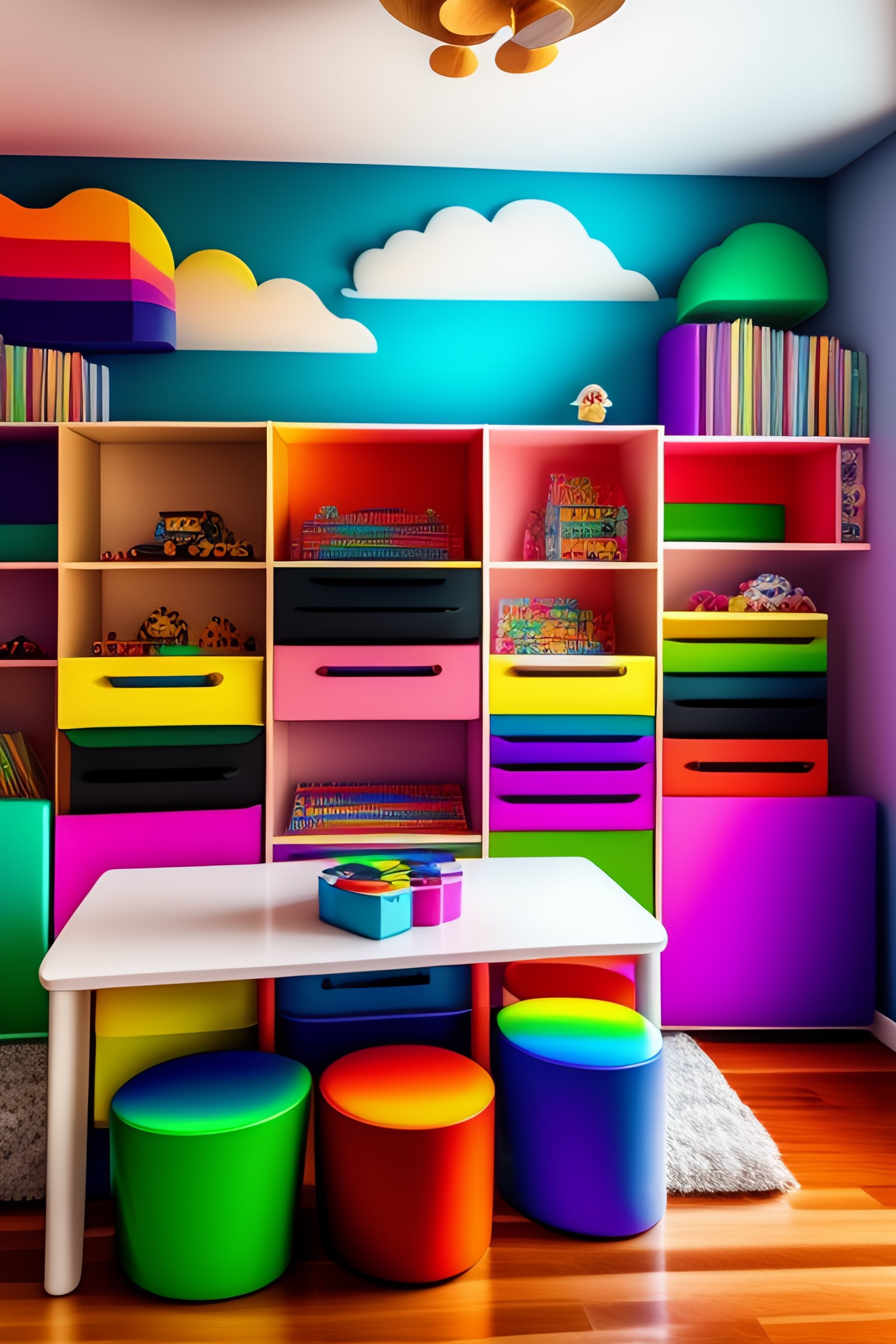 Lexica - A toy room setup for a 5 year old that loves Huggy Wuggy and ...