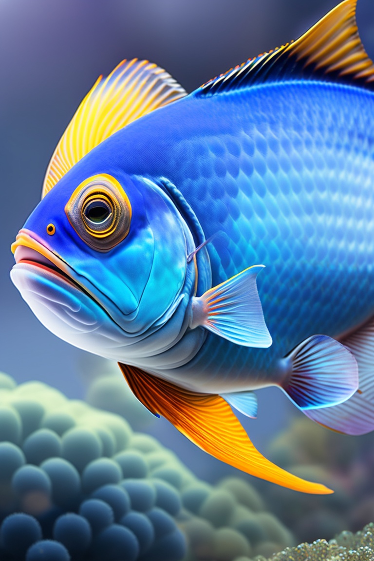 Lexica - In which many fish lived, one fish whose color was blue