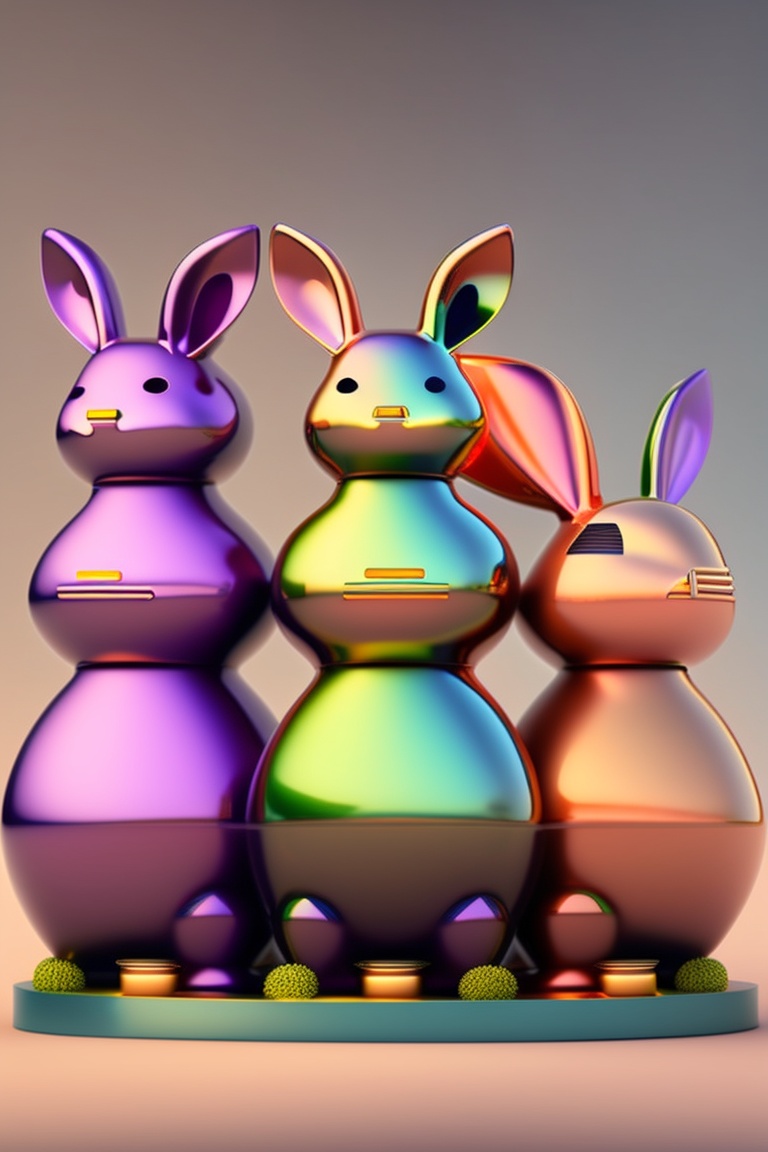 Lexica - A group of rabbits represent wealth, health, family, friends ...