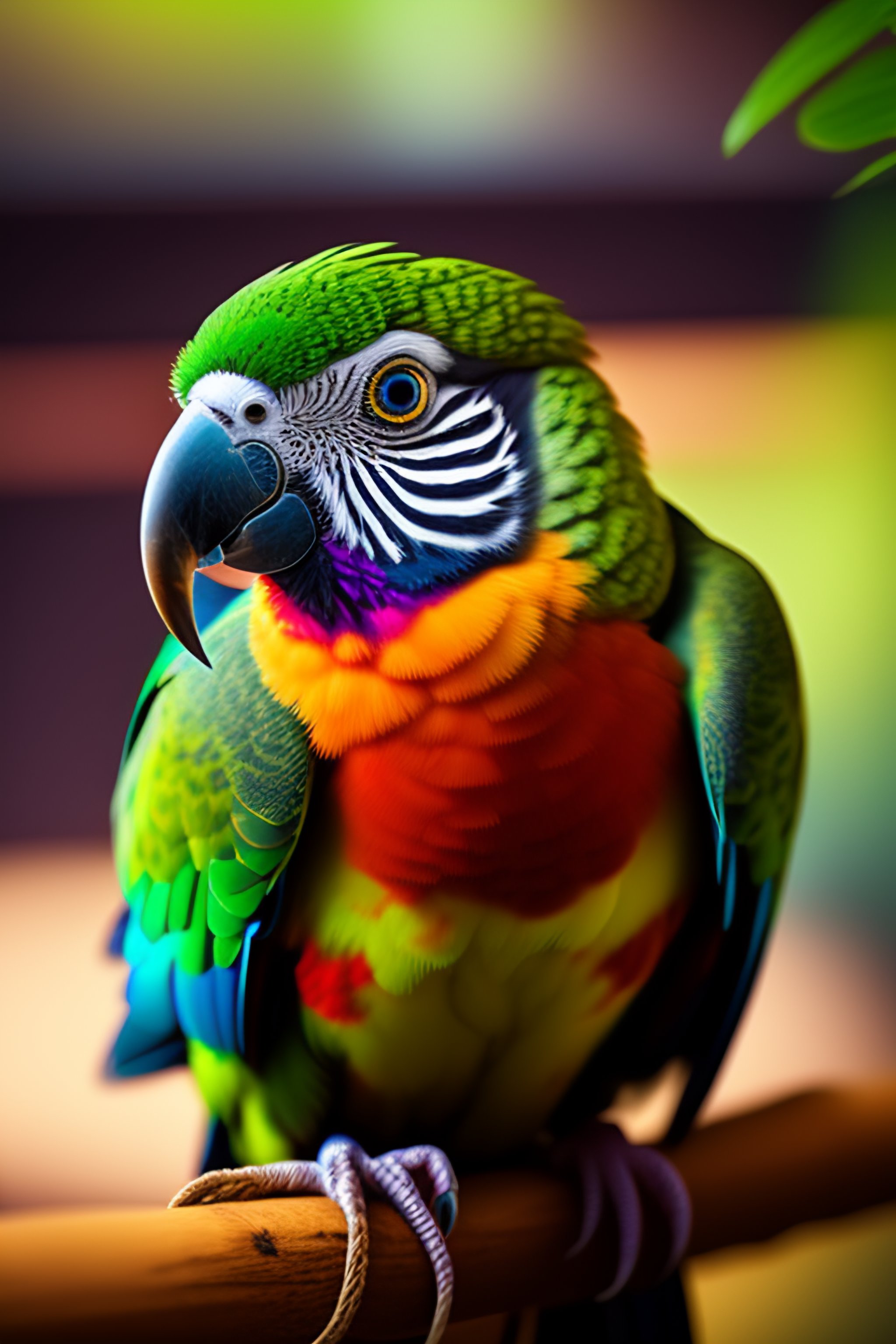 Lexica - A parrot in the house