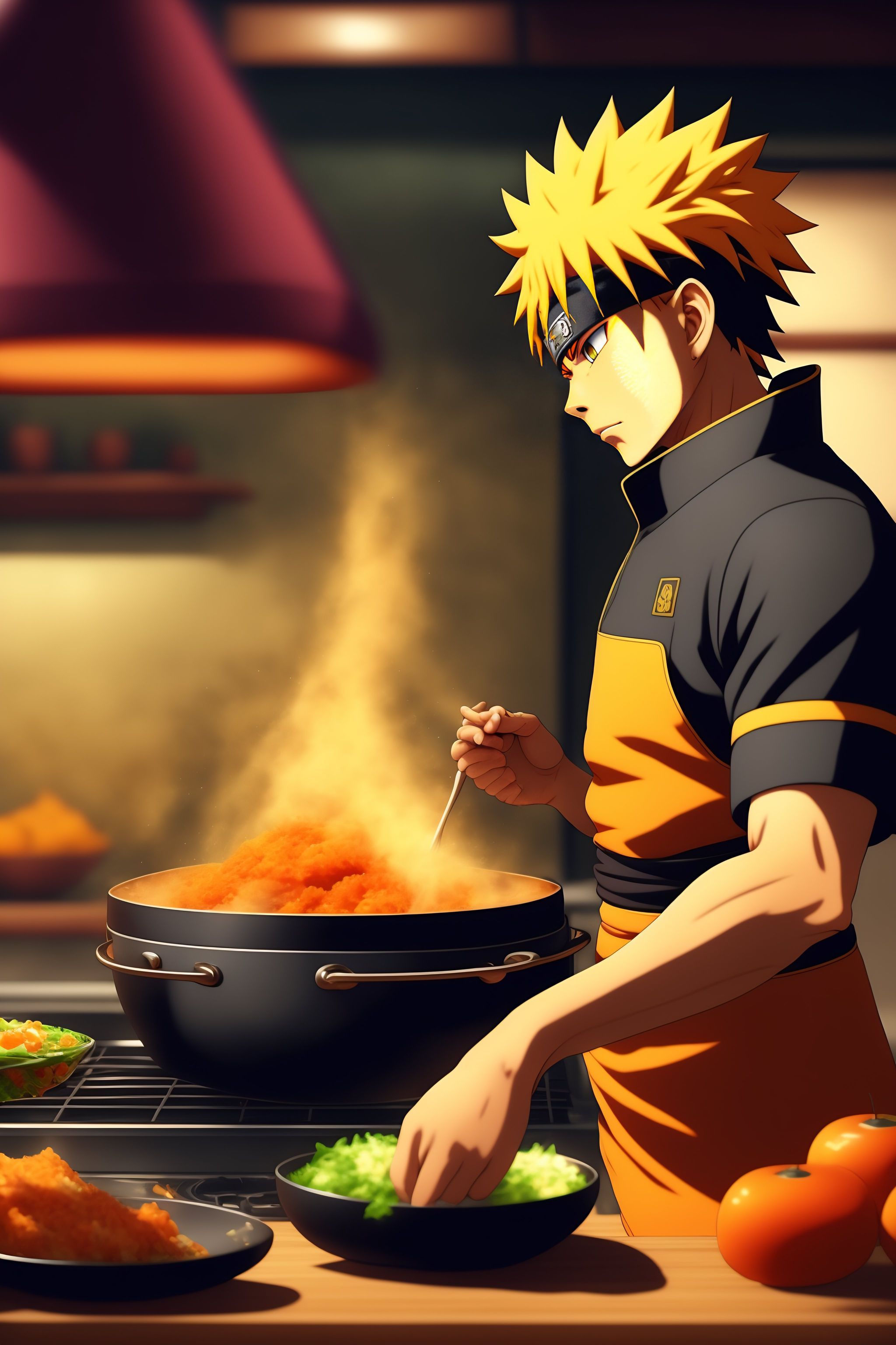 Lexica - Naruto uzumaki cooking
